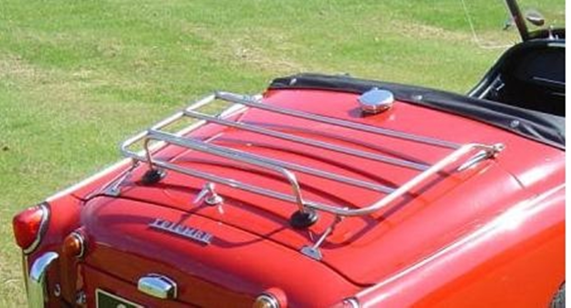 Triumph TR2-3A Stainless Steel Boot Rack - 552398SS