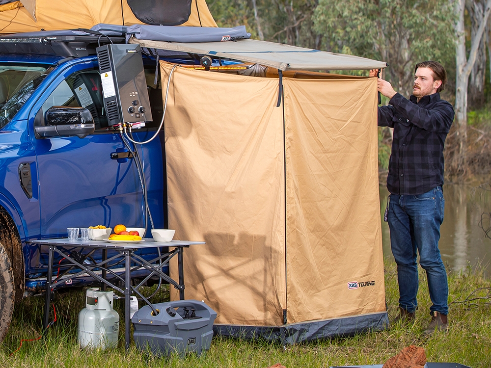 Ensuite Room with Floor - Instant Shower Tent - 814450 - ARB | Rimmer Bros