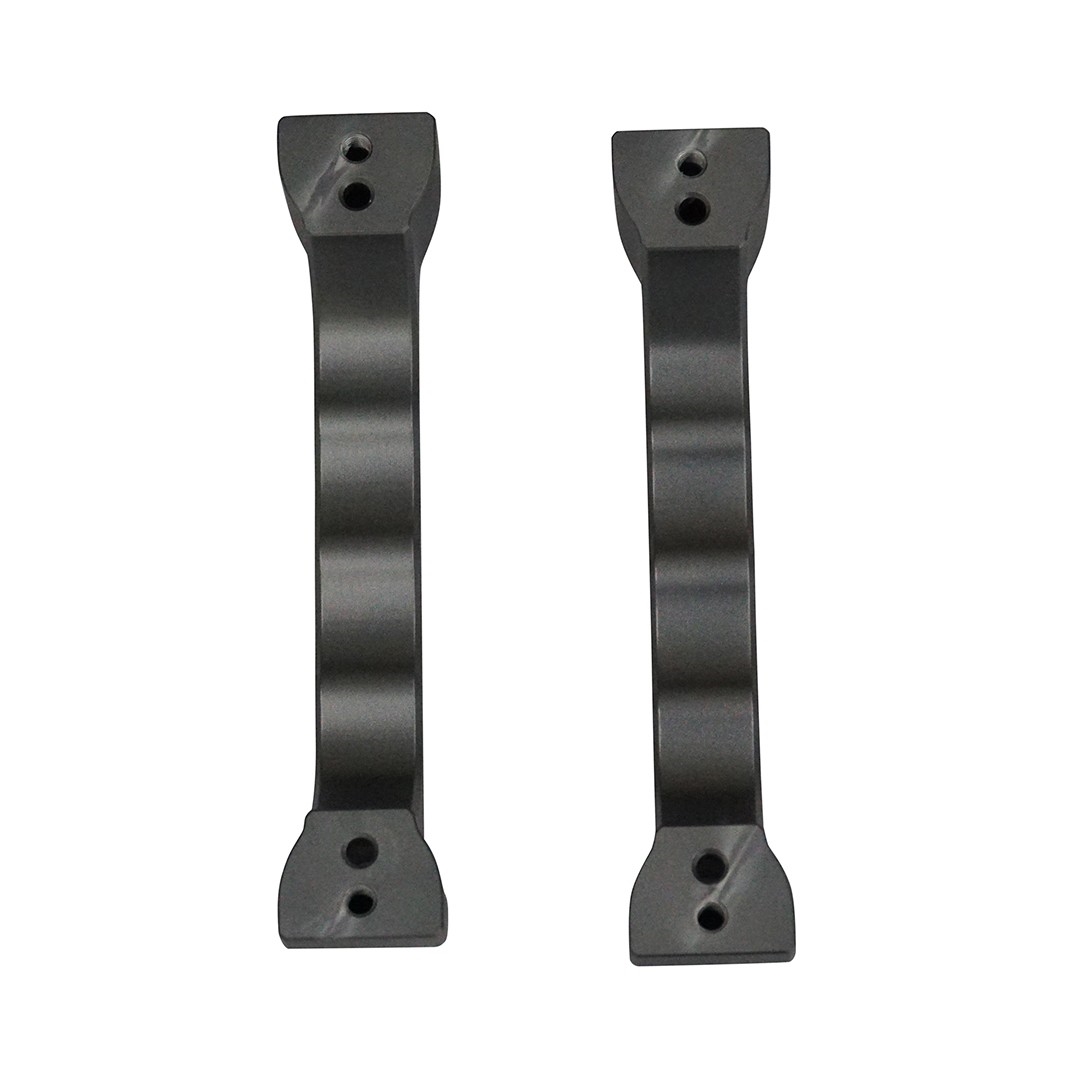 Defender Interior Door Handle Gun Metal Grey Aluminium (Pair ...