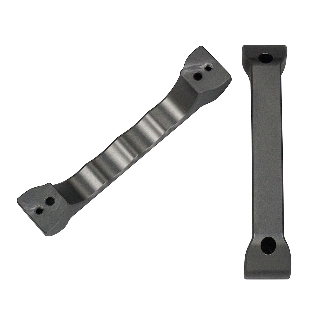 Defender Interior Door Handle Gun Metal Grey Aluminium (Pair ...