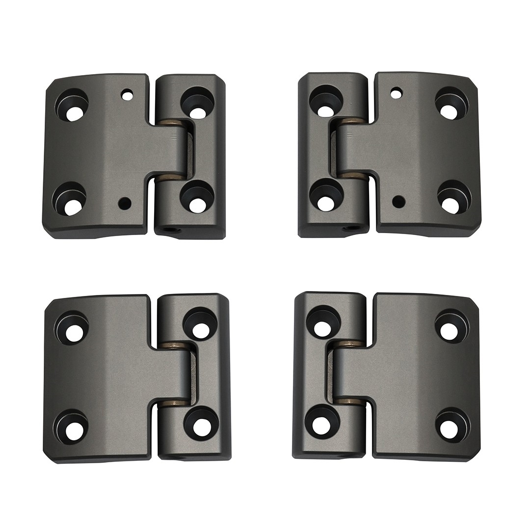 Defender Front Door Hinge Set Gun Metal Grey - EXT014146 - Exmoor ...