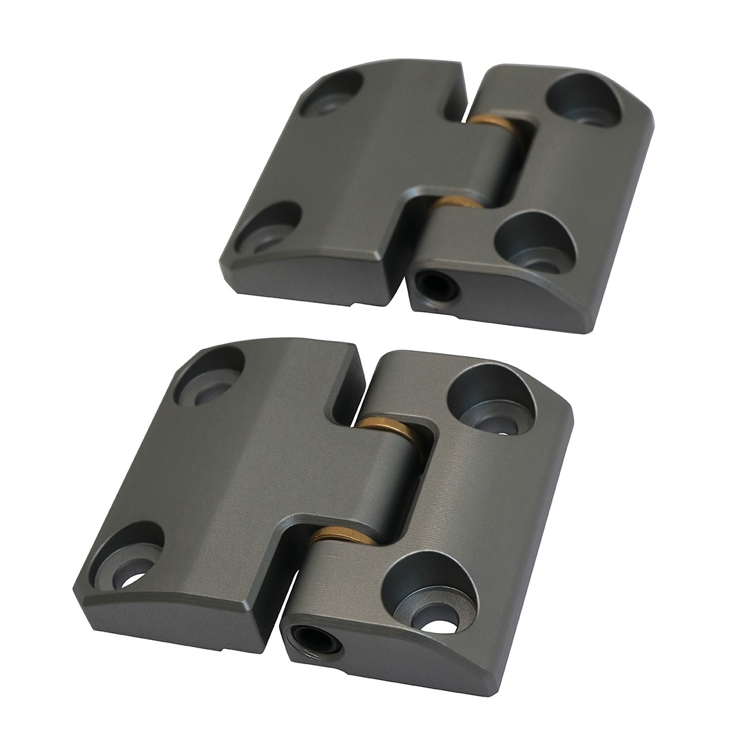 Defender Hinge Rear 1/2 Door Set Gun Metal Grey - EXT014149 - Exmoor ...