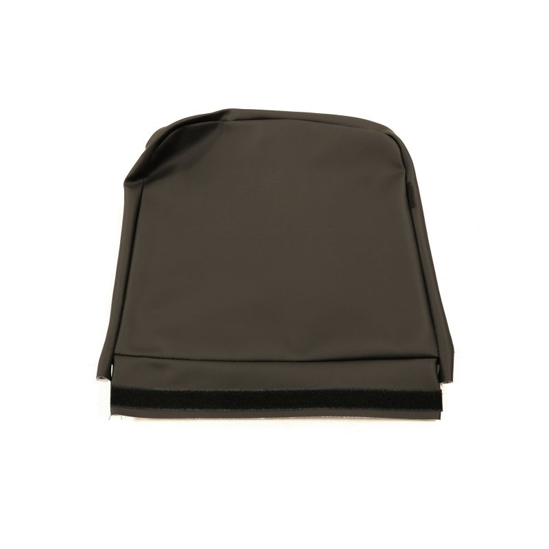 Inward Facing Tip Up Covers Single Seat Black Vinyl - EXT051BV - Exmoor ...