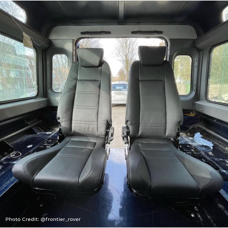 Forward Facing Lock & Fold Kit RH Black Leather - EXT053BLRH - Exmoor ...