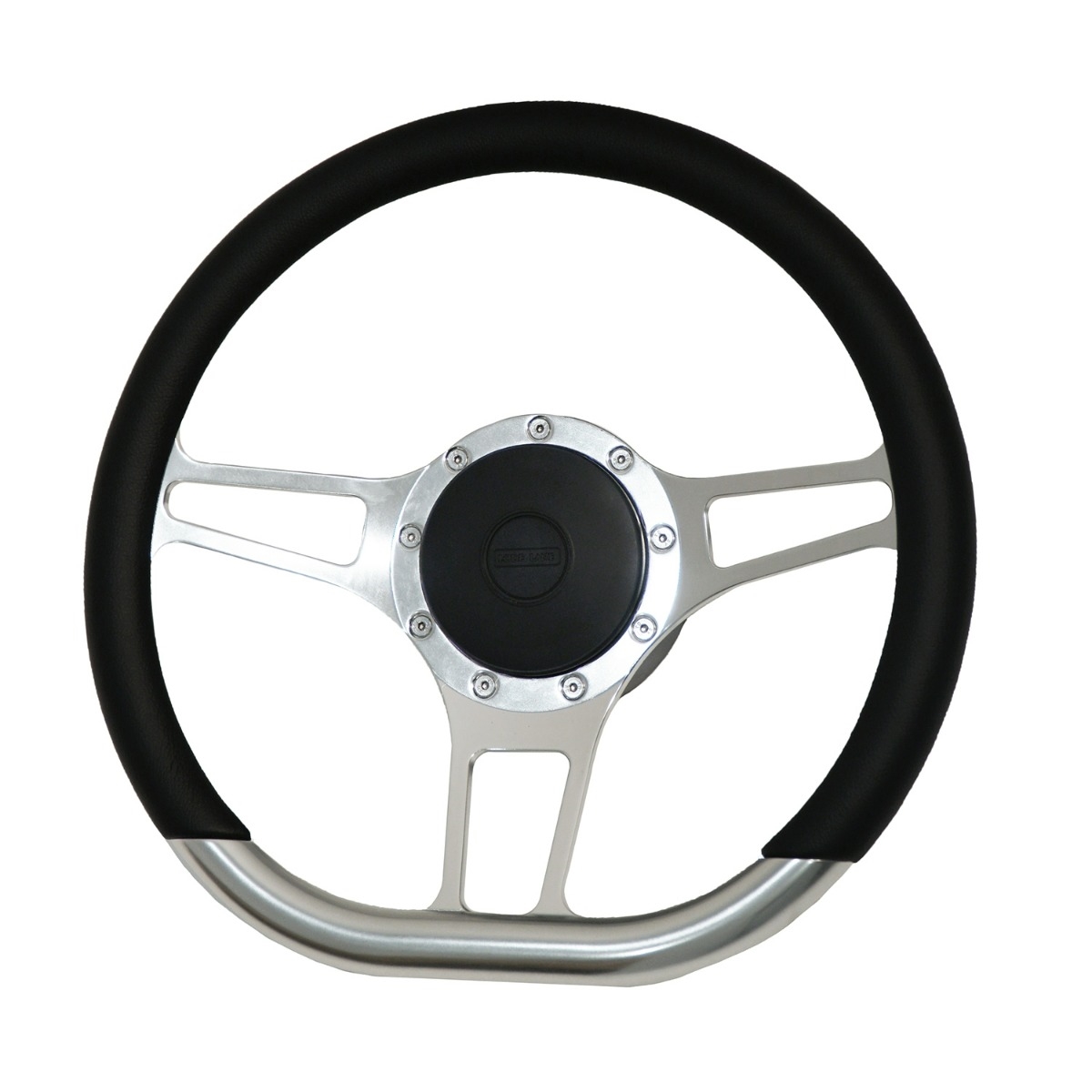 Bedrock Steering Wheel with 36 Spline Boss Black - EXT90070 - Exmoor ...