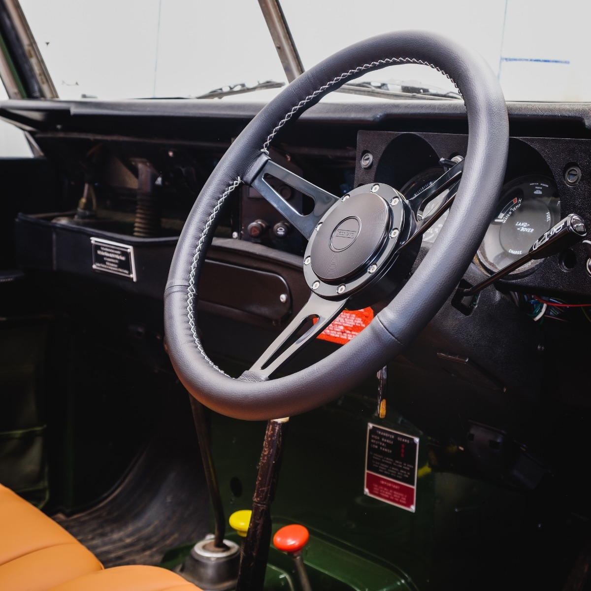 Steering Wheel with 48 Spline Williams Black Leather Black Series Boss ...