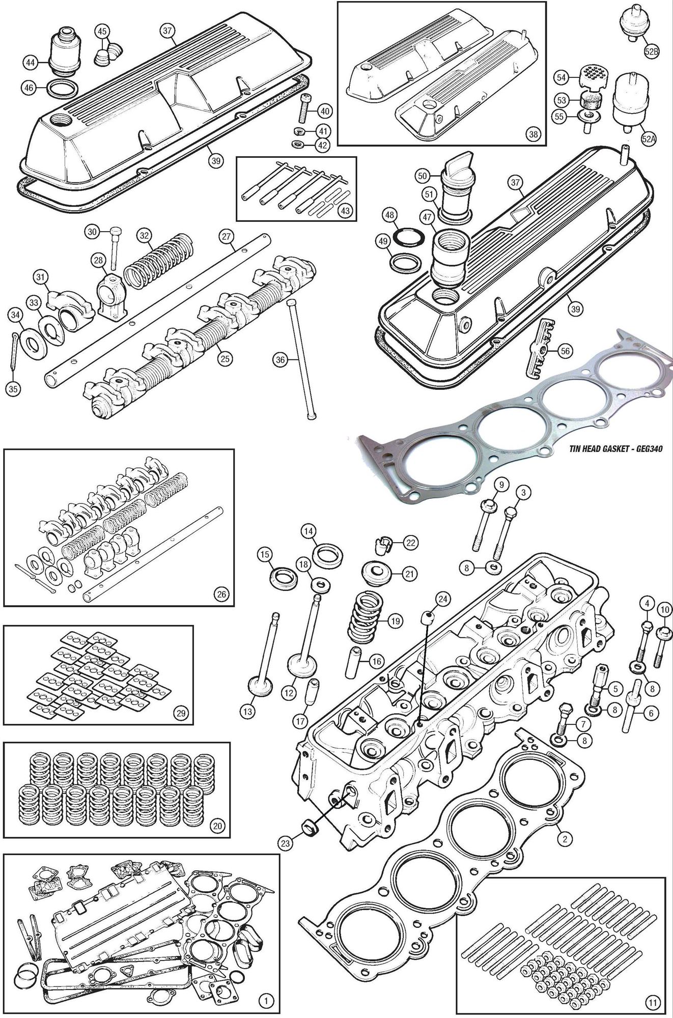 Rover V8 Rocker Covers | Rimmer Bros