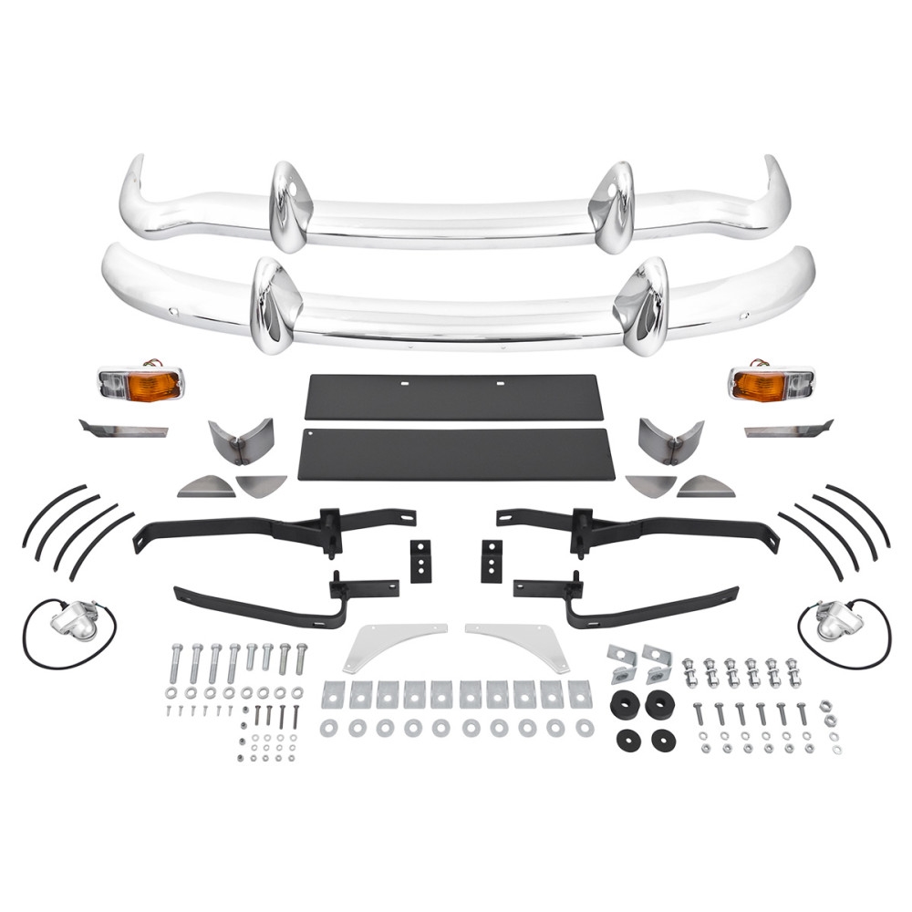 Bumper Conversion Kit - Chrome Overriders - RP1801 | Rimmer Bros