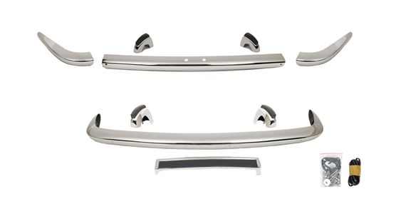 Stainless Steel Bumper Set - Front & Rear - Mk1 - RS1625