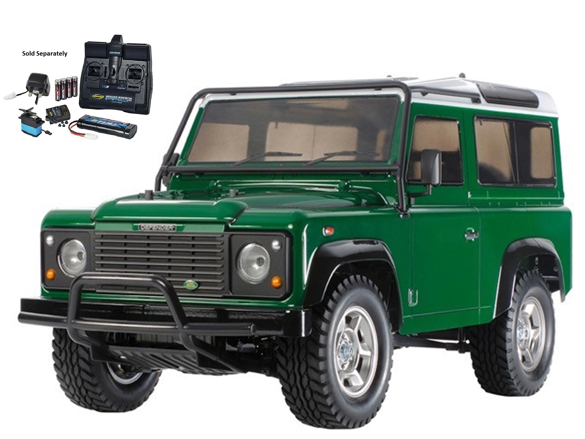 Defender Remote Control Car Model Kit - RX2074 - Tamiya