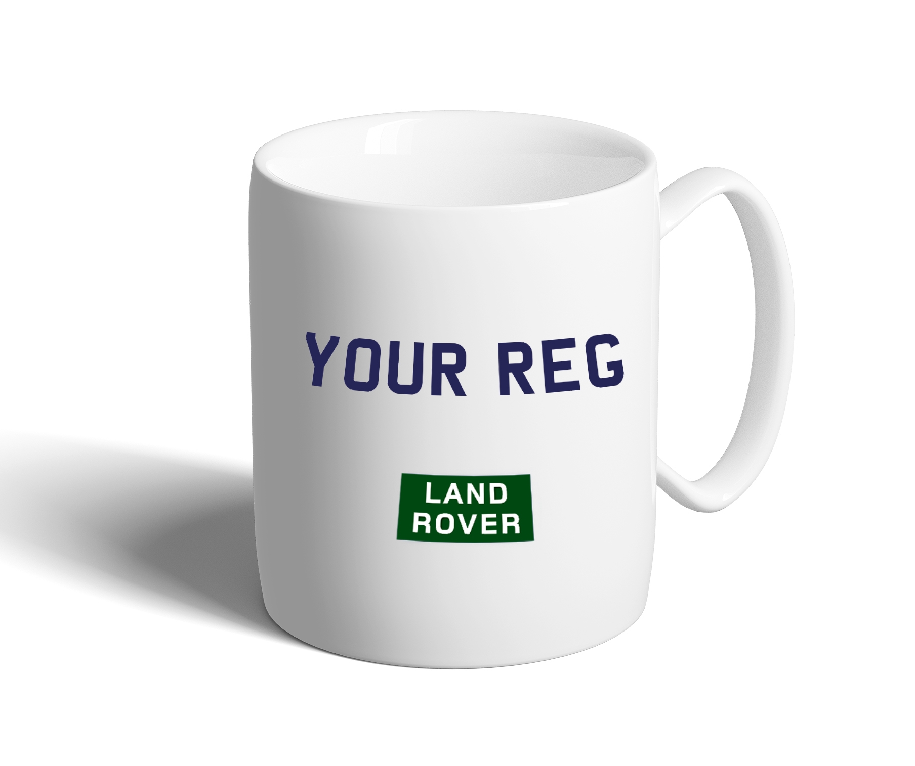 Discovery 300 - 3 Door 94-98 Mug - Black & White with Reg - RD1088BWMUG ...