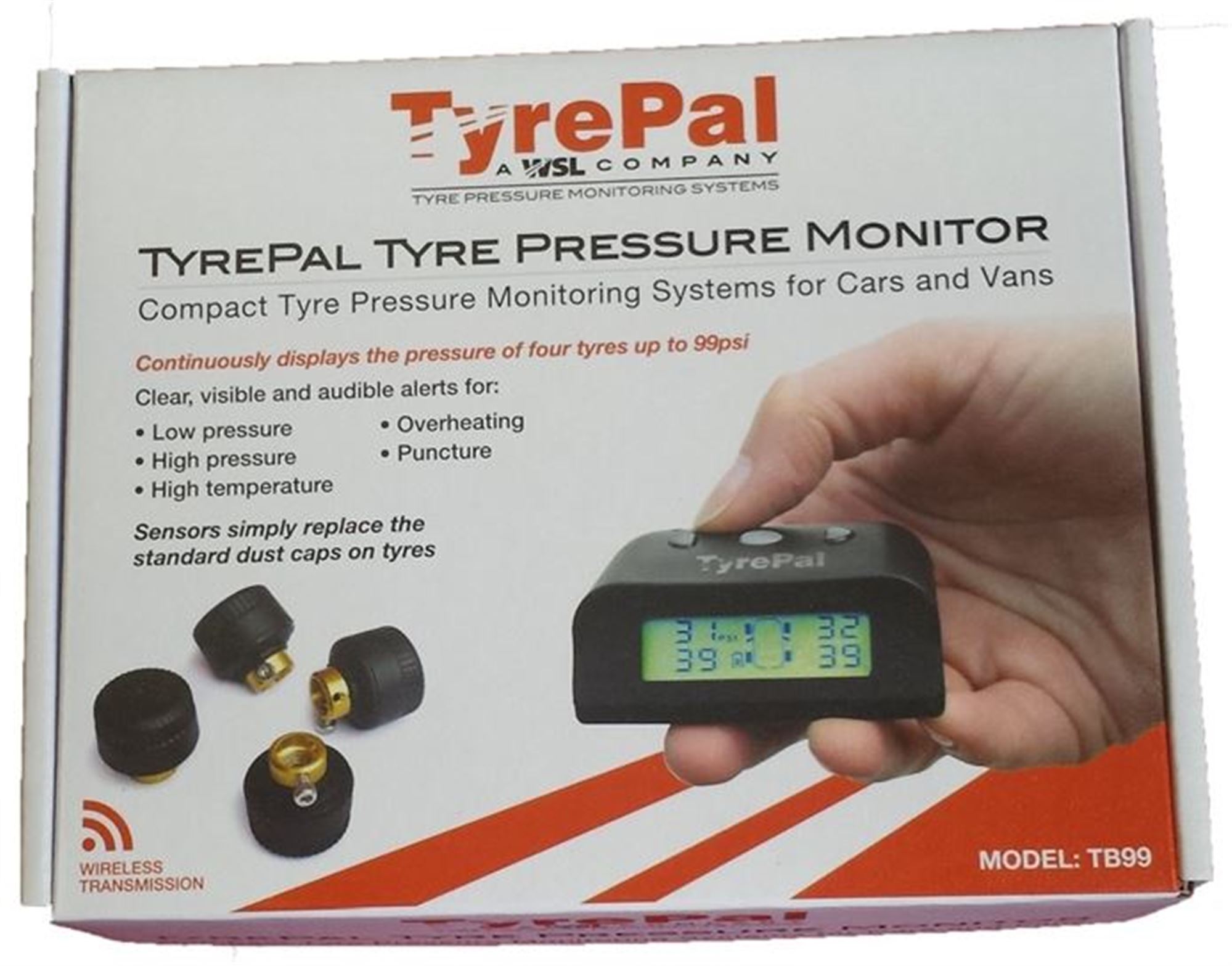 TyrePal Tyre Pressure Monitoring System Kit - RX1595TP | Rimmer Bros