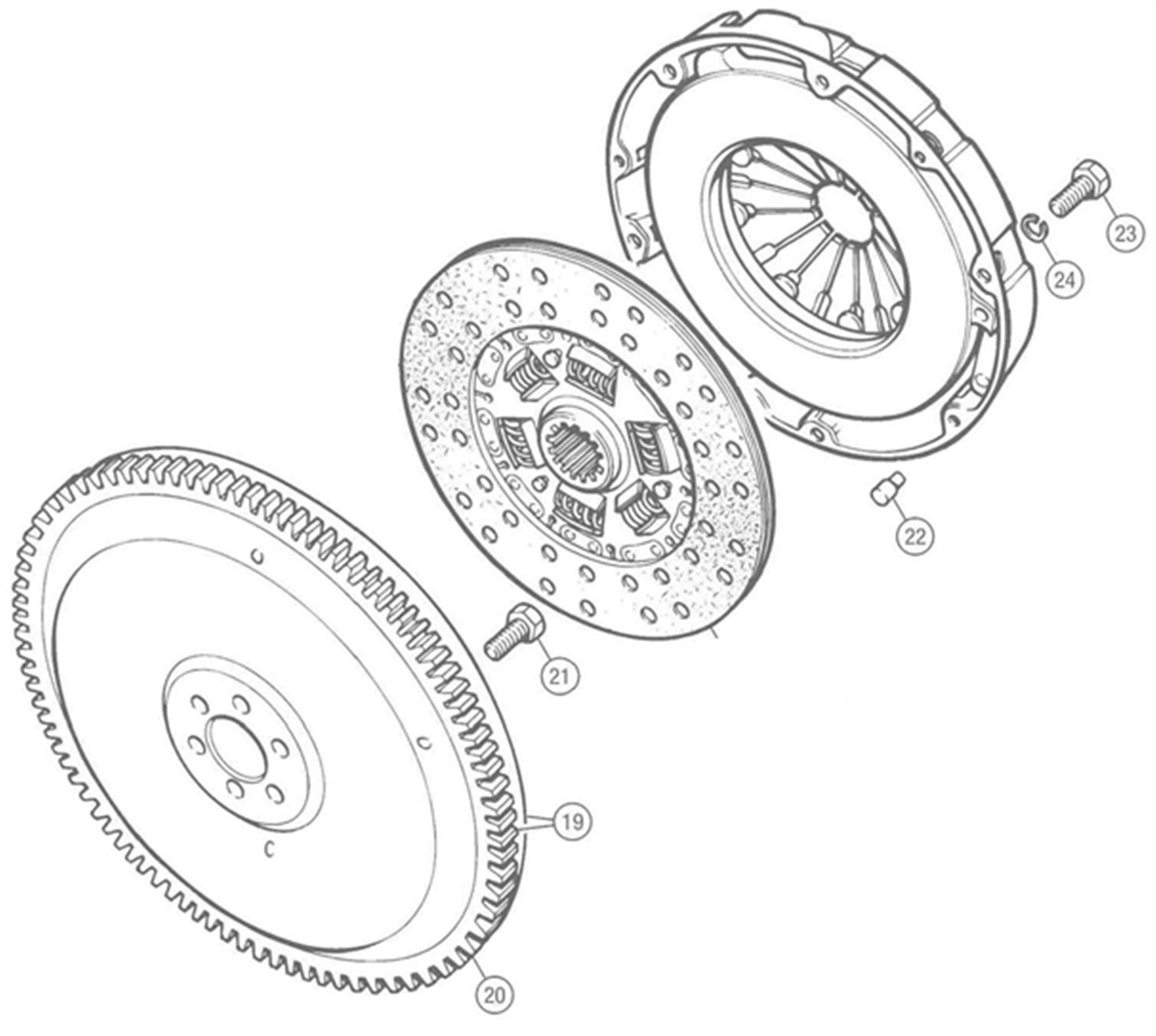 Rover V8 Flywheel - Manual | Rimmer Bros