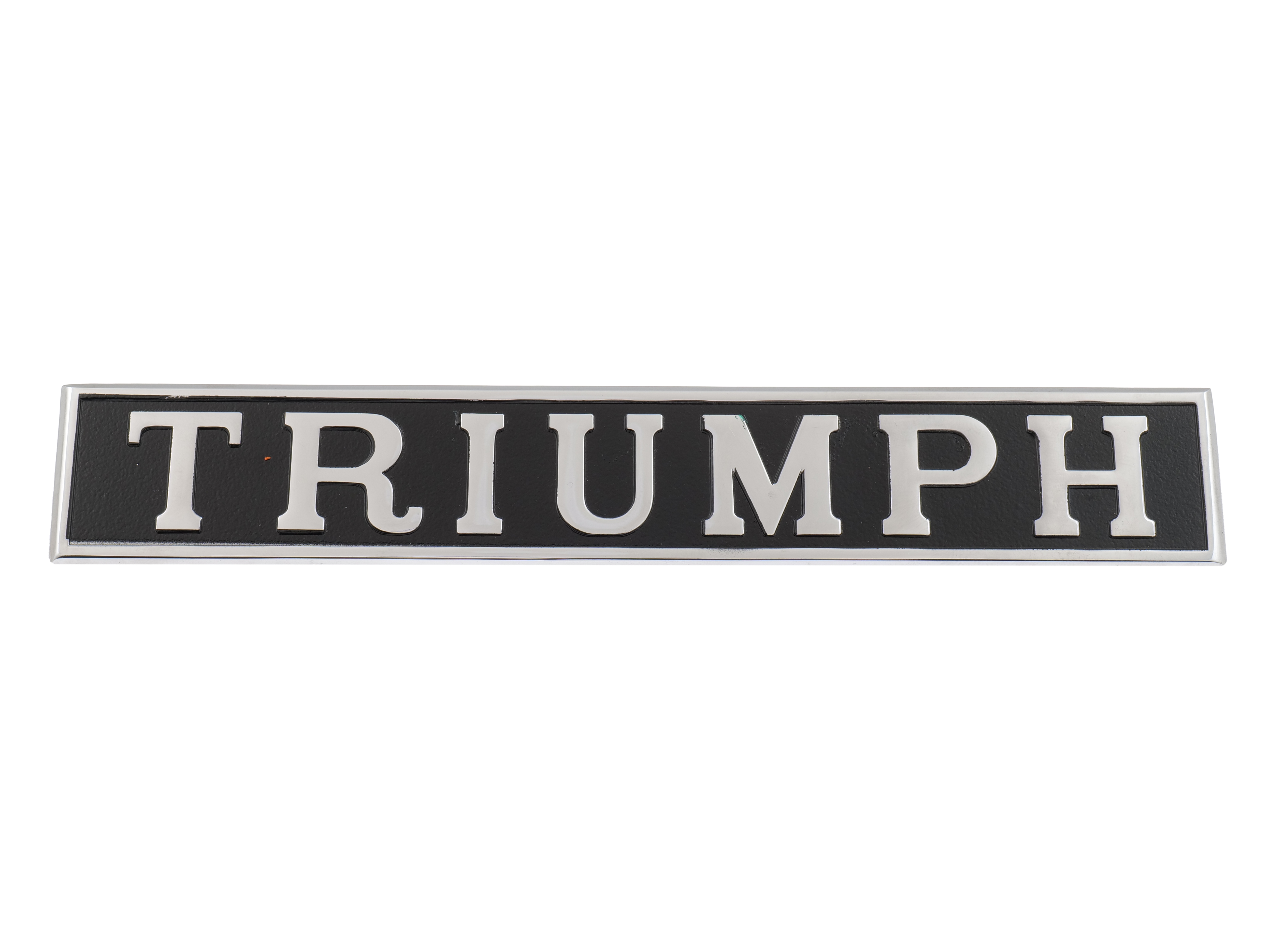 Triumph Boot Badge - Black - 623822S - Slightly Marked | Rimmer Bros