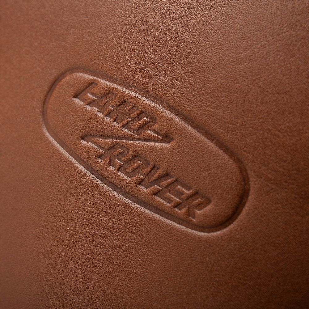 Land Rover Brown Leather Weekender Holdall/ Bag - LHLU364BNA - Genuine ...