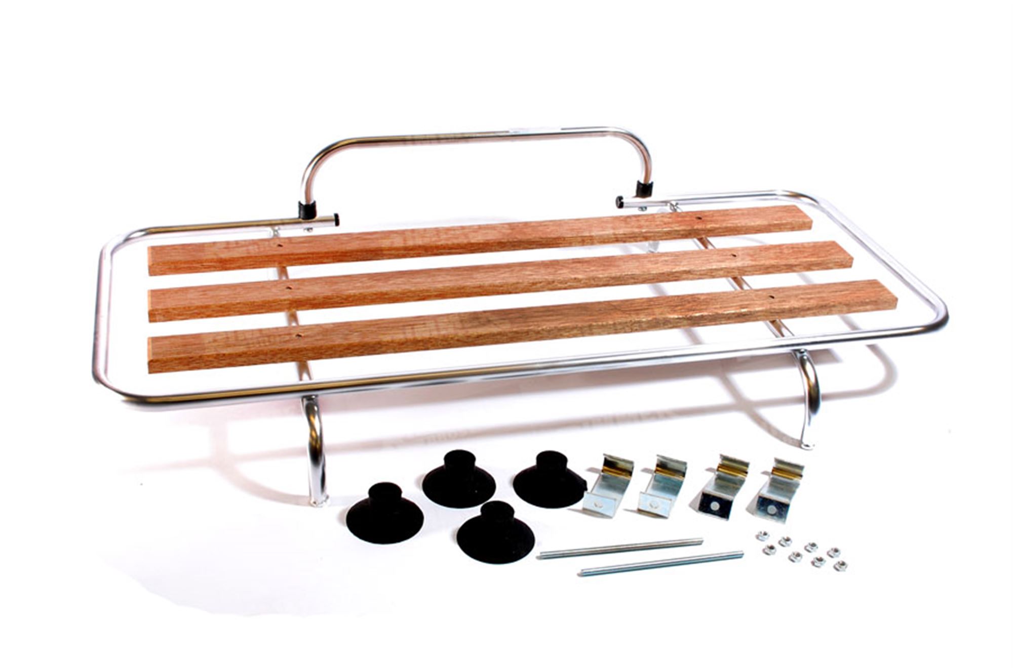 Aluminium Boot Rack With Wood Slats & Fittings - RX1330