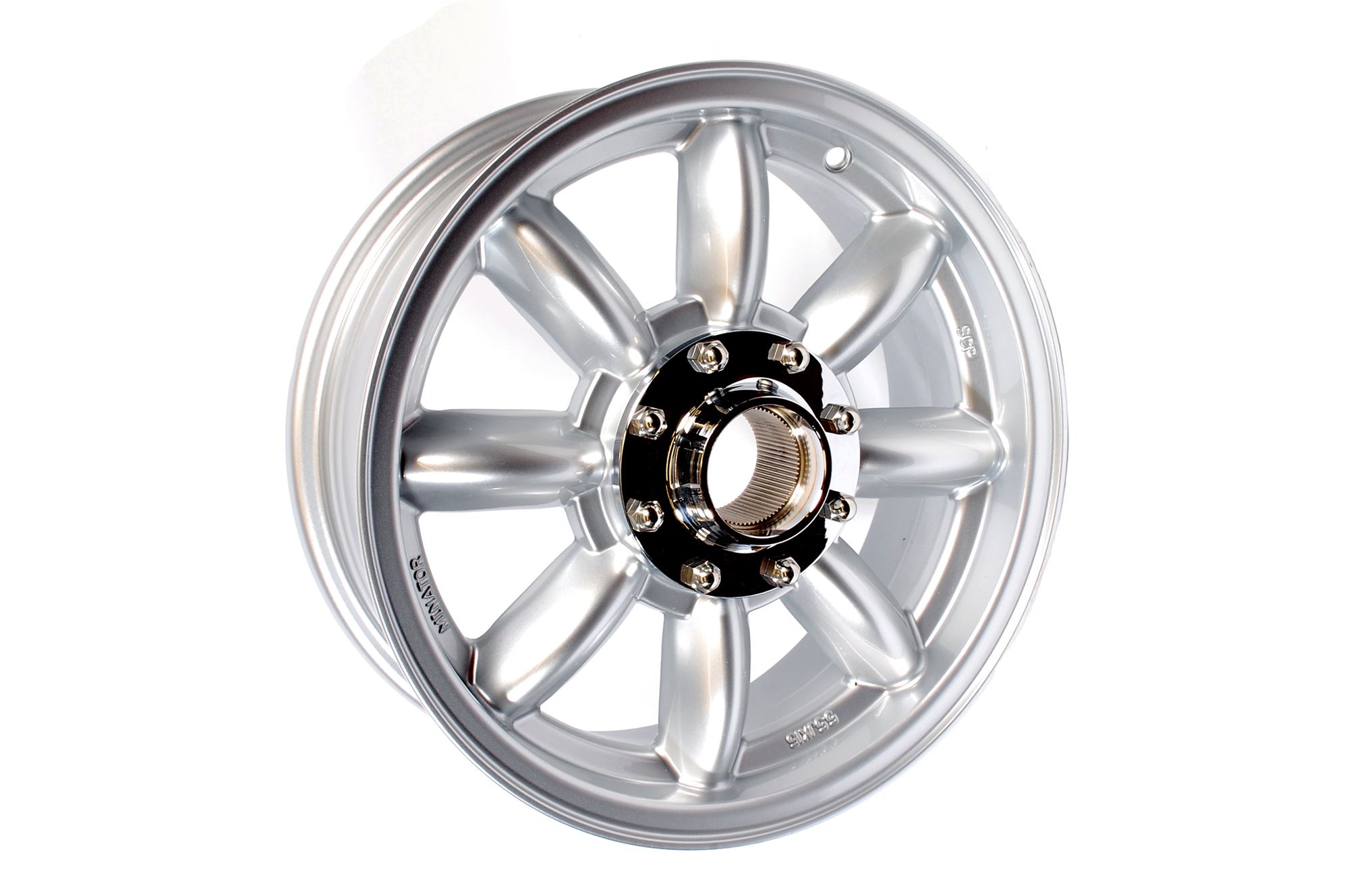 Classic 8 Spoke Alloy Road Wheel - 5.5J x 15 - RR1348SILVER