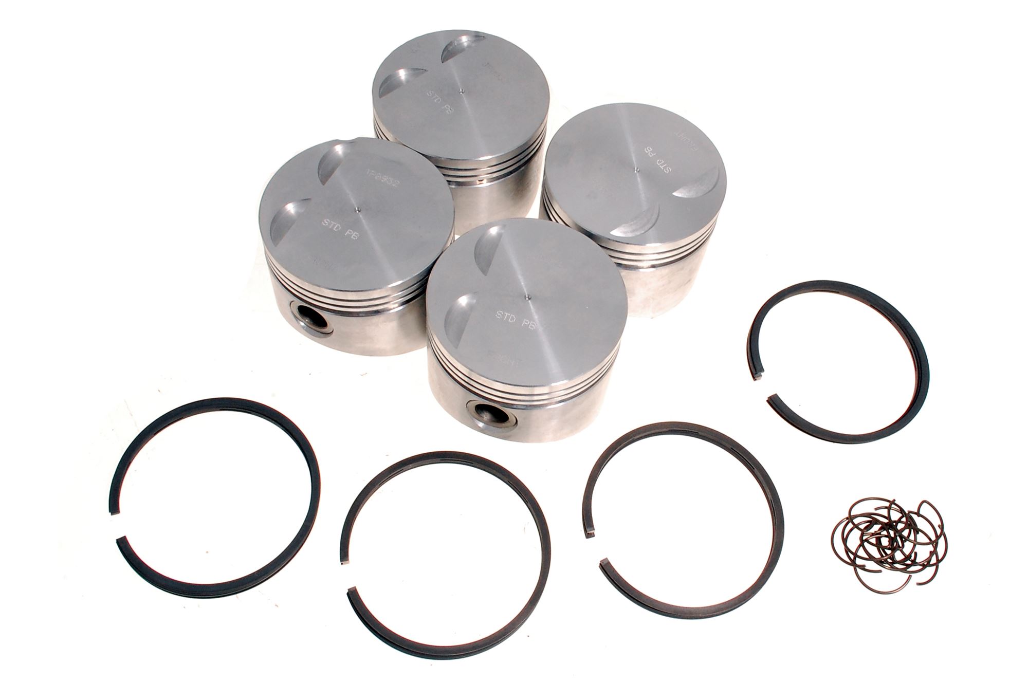 Piston Set - Standard Size - UKC2483STD | Rimmer Bros