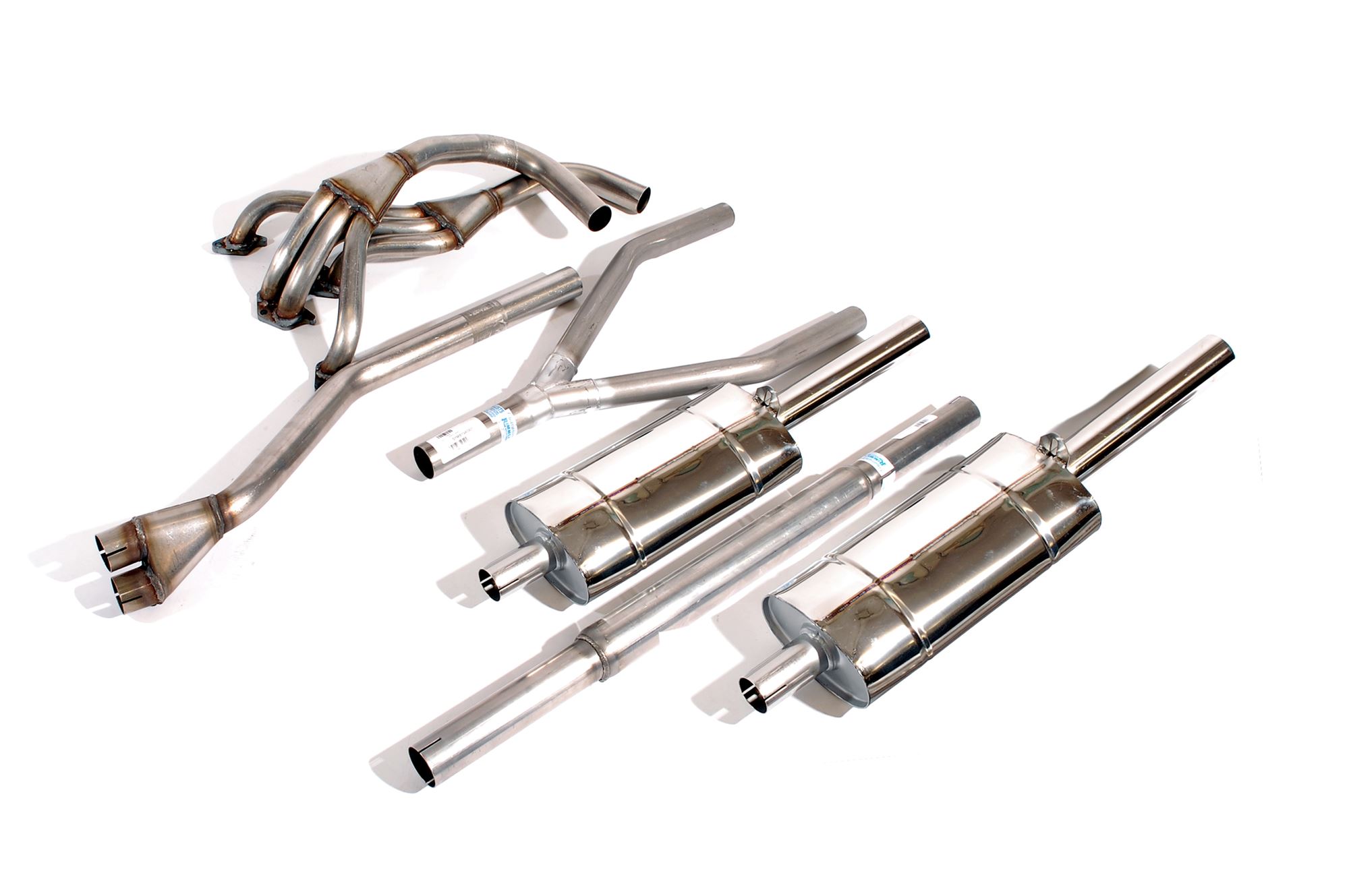 Stainless Steel Twin Box Sports Exhaust System - RG1279