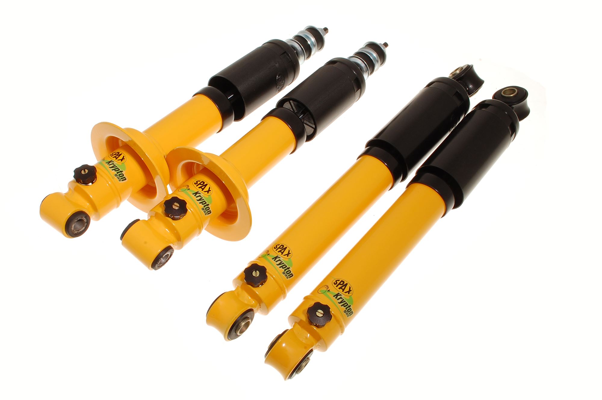 Spax KSX Frnt & Rear Shock Kit - Ride Adjust - Rot - RG1184