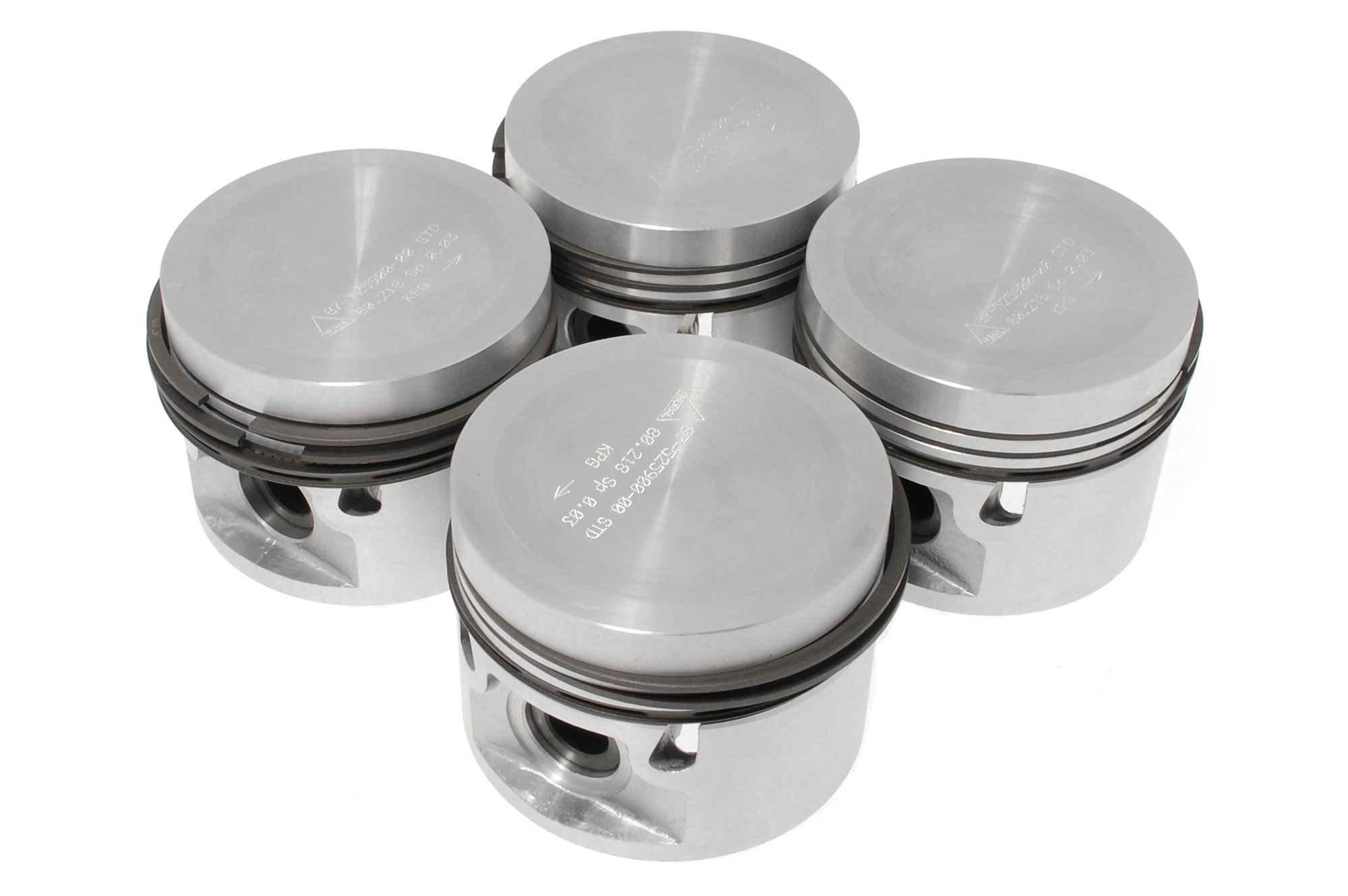 Piston Set Standard MGB 18V HC - 12H5163HP | Rimmer Bros