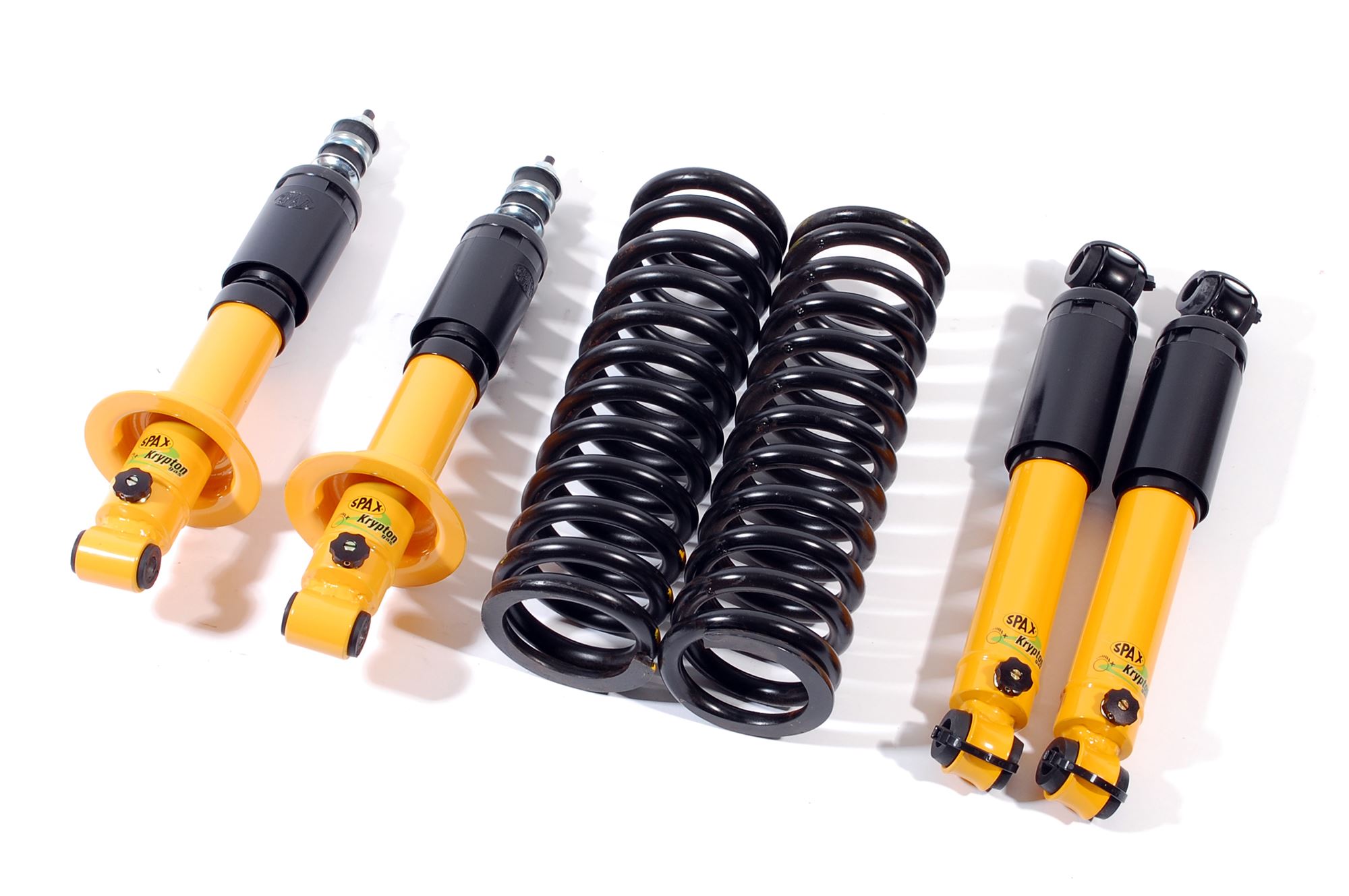 Spax KSX Frnt & Rear Shock Absorber Kit - Non Rot - RV6201S
