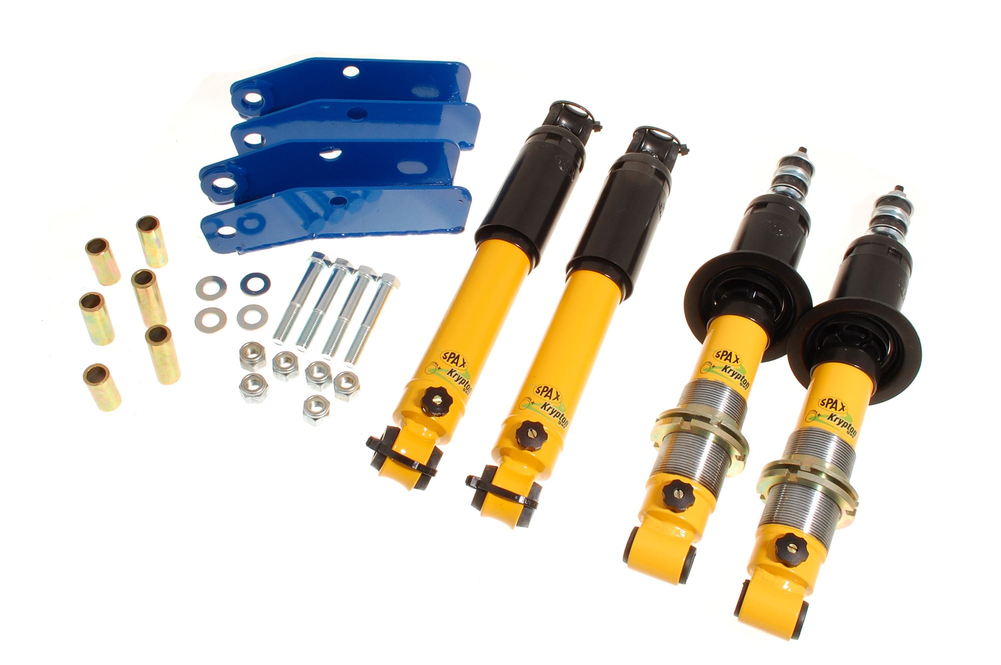 Spax KSX/CSX Front & Rear Shock Kit - R/H Adjust - RV6220SA