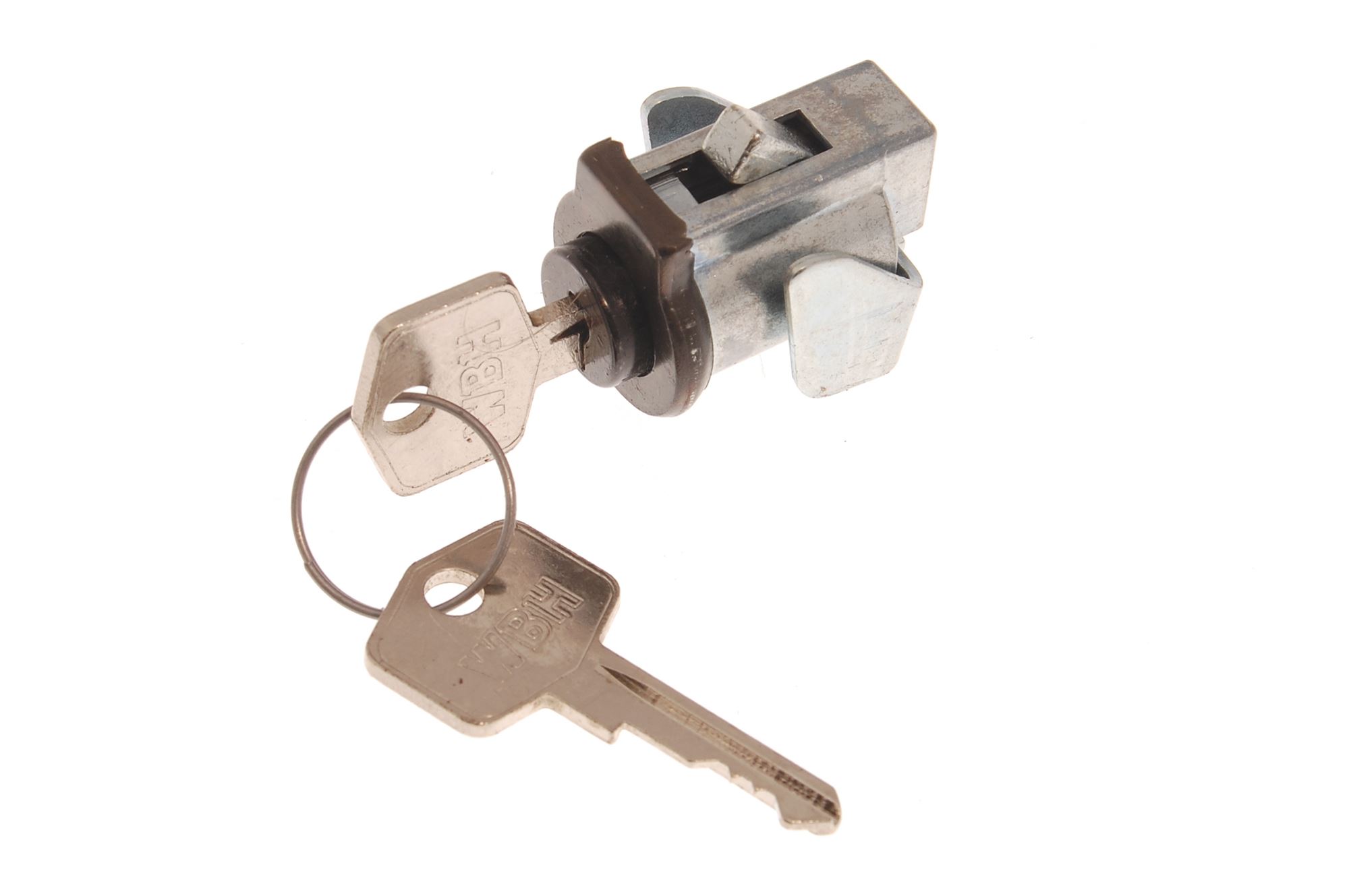 Cubby Box Lock & Keys - Black - 631404 | Rimmer Bros