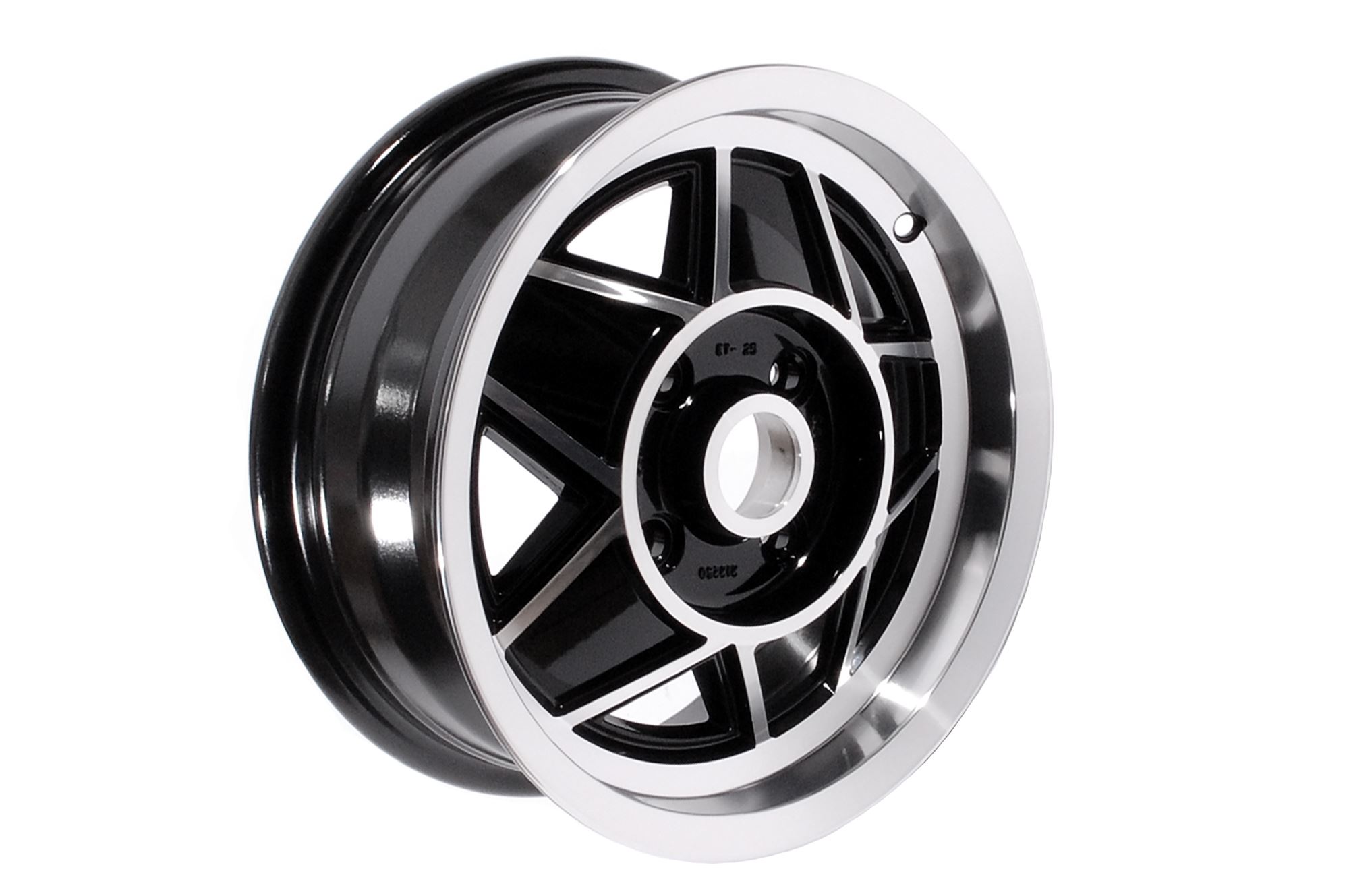 Alloy Road Wheel - Black Spokes - 5.5J x 14 - Each - 313250