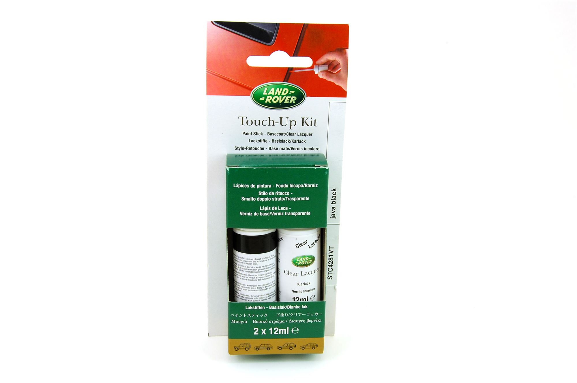 Touch Up Paint - Java Black - Micatallic LRC697 - Genuine Land Rover ...