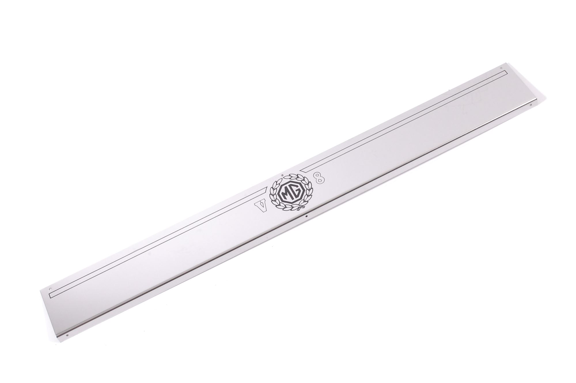 Stainless Steel Tread Plate Trim (each) - V8 Logo - RP1135V8 ...