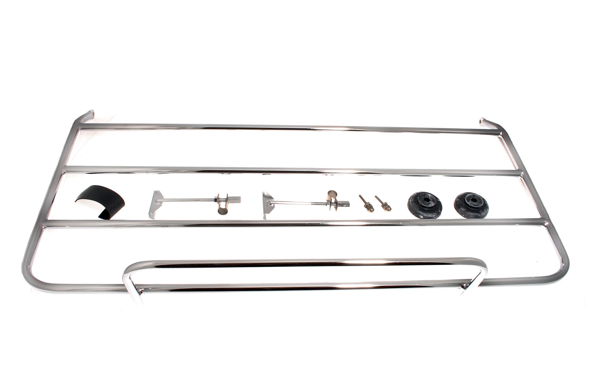 Triumph TR2-3A Chrome Boot Rack - 552398 | Rimmer Bros