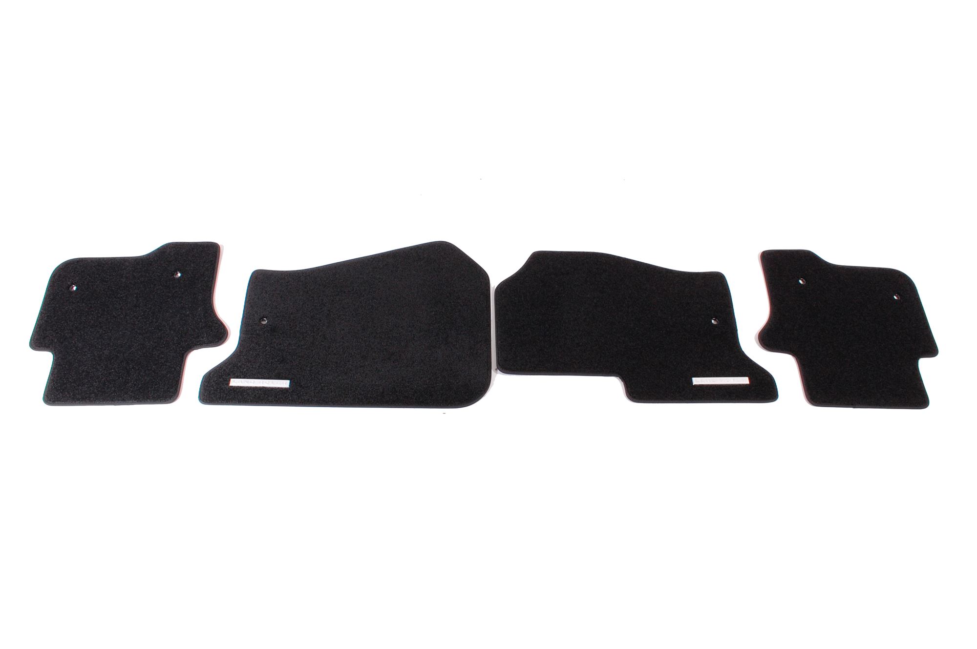 Genuine Land Rover Carpet Mat Set (Front & Rear 4 pc) Black LHD ...