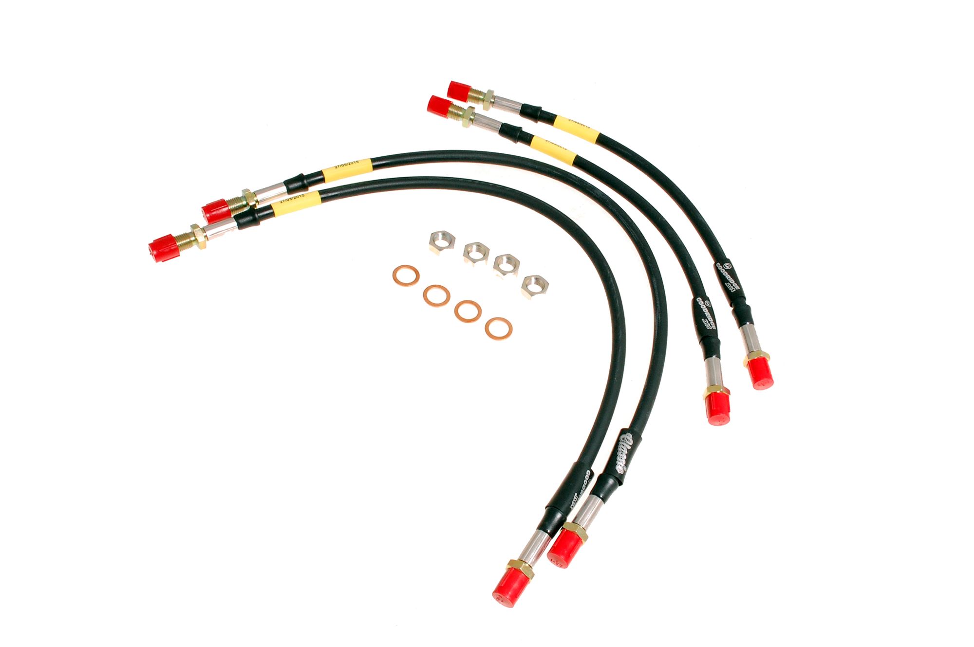 Goodridge Classic Braided Brake Hose Kit - RH5363GRC