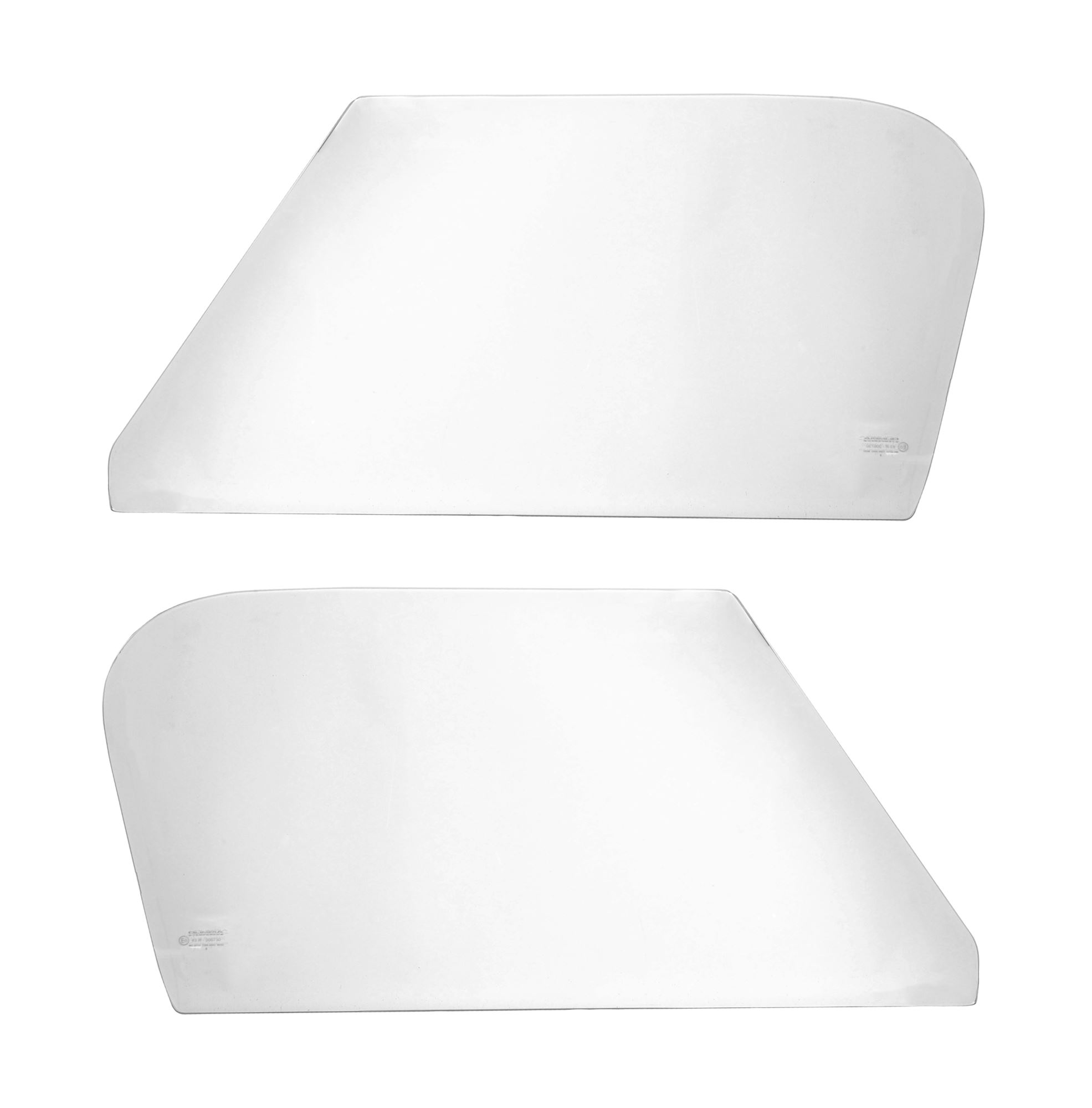 Door Drop Glasses - Clear - Pair 806866CLEARPR | Rimmer Bros