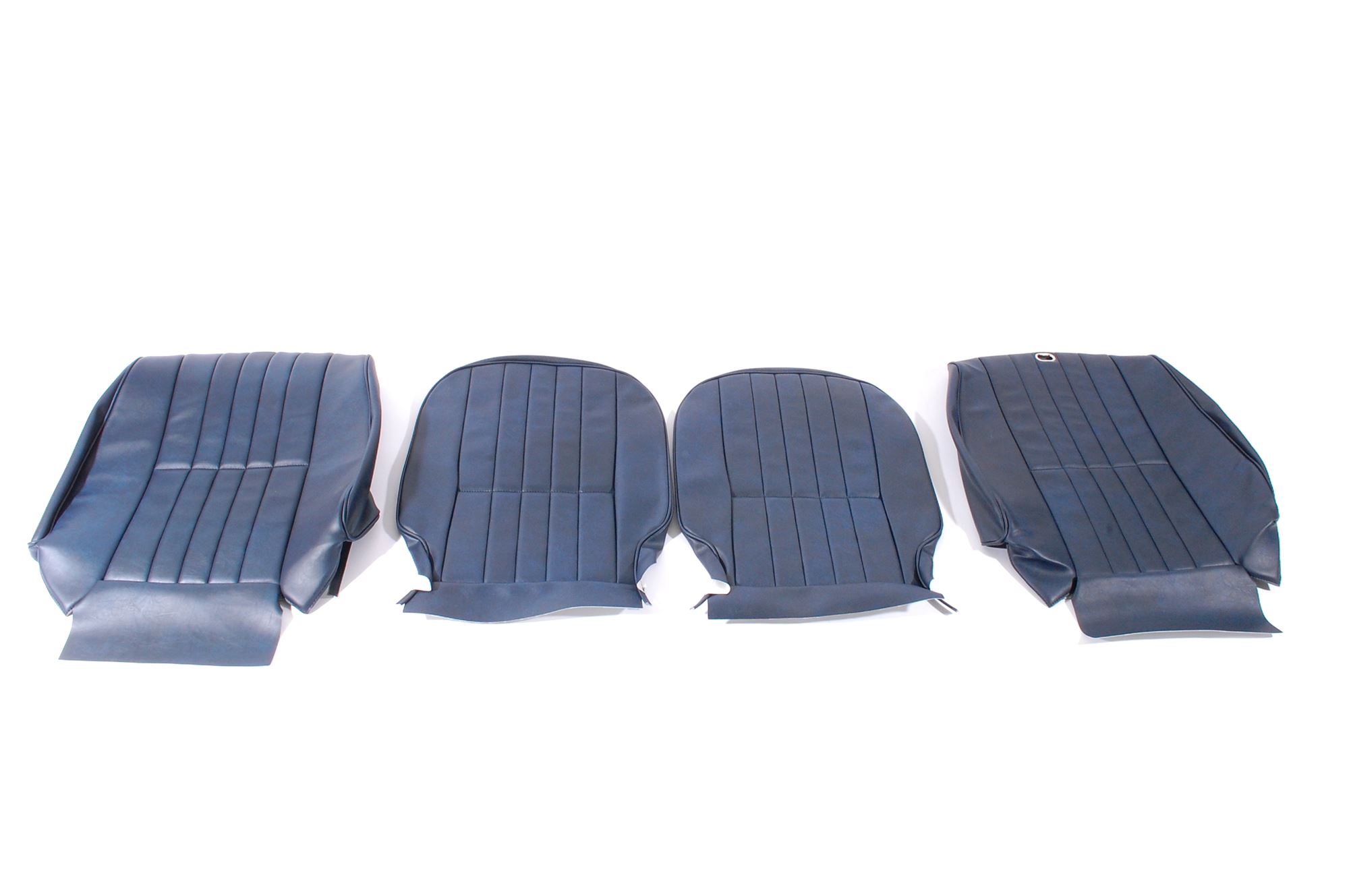 Triumph TR7 Seat Trim Cover Kit - Blue Vinyl - RB7373BLUE