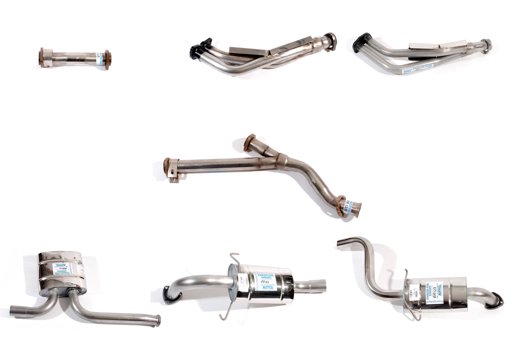 SD1 Stainless Steel Full Exhaust System - 3.5 Carb Auto - RO1035G ...