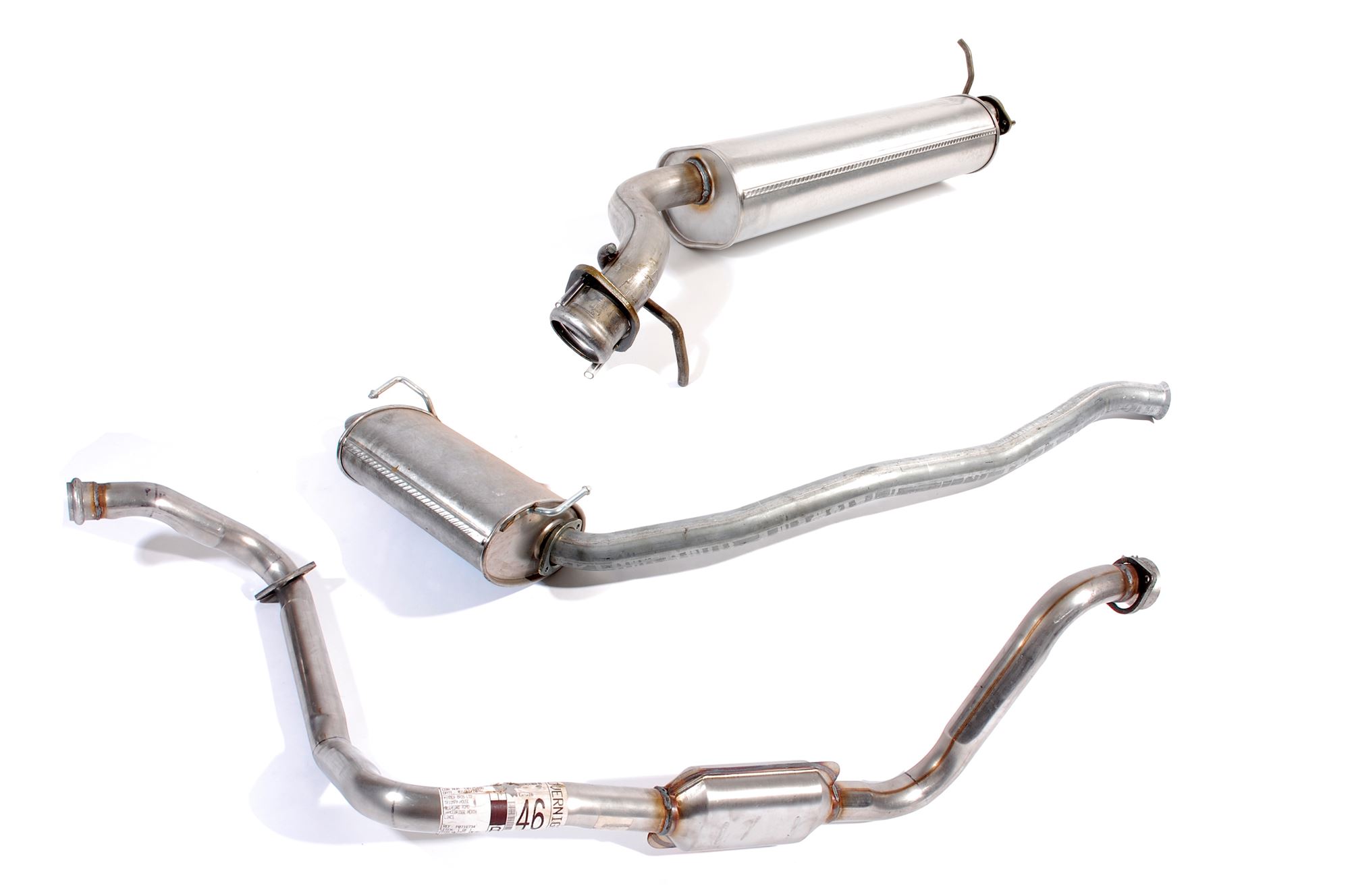 Genuine Land Rover Exhaust System including CAT - RA1078MS