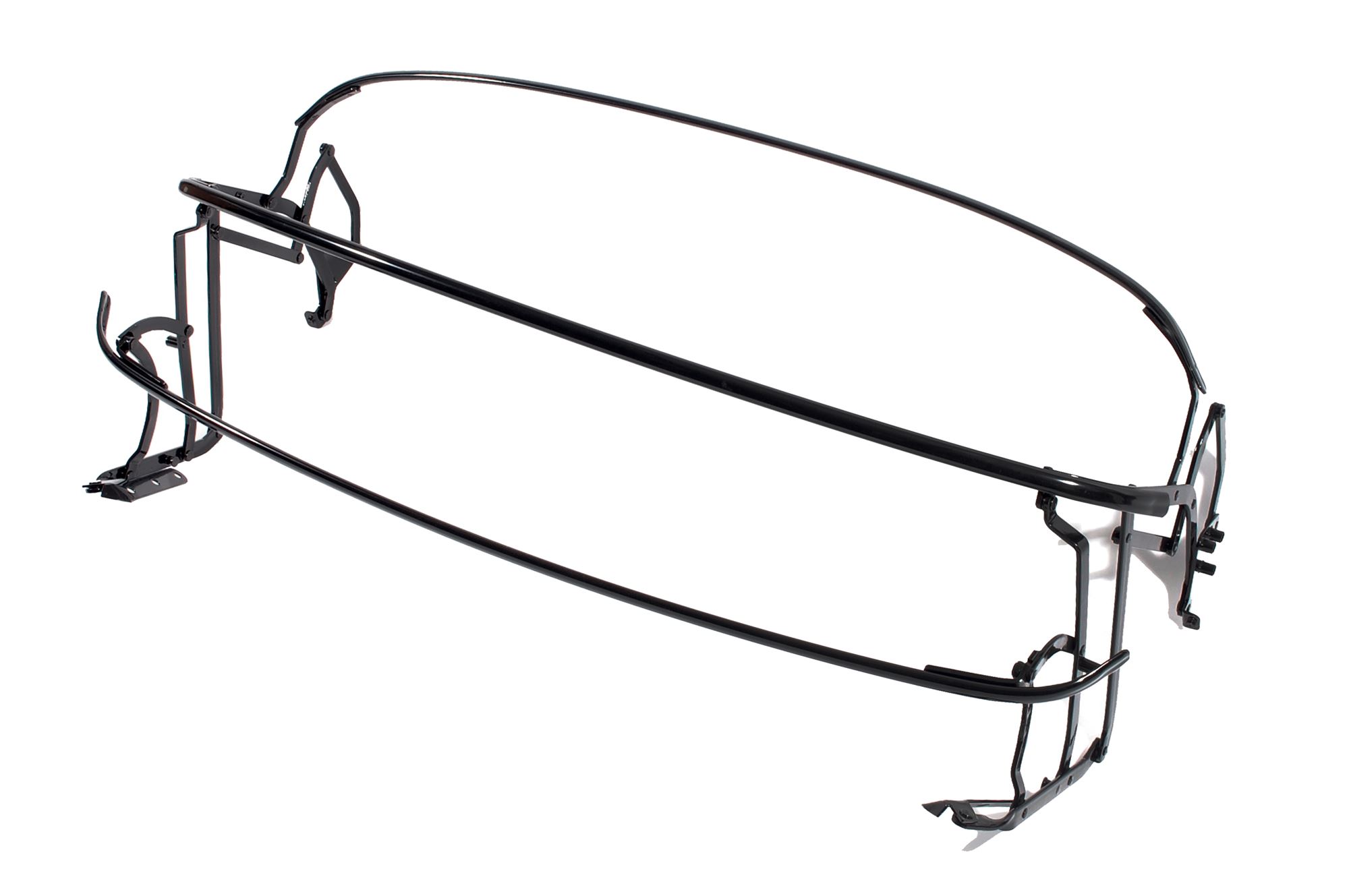 Hood Frame Assembly - Black Folding Type - BHH346 | Rimmer Bros