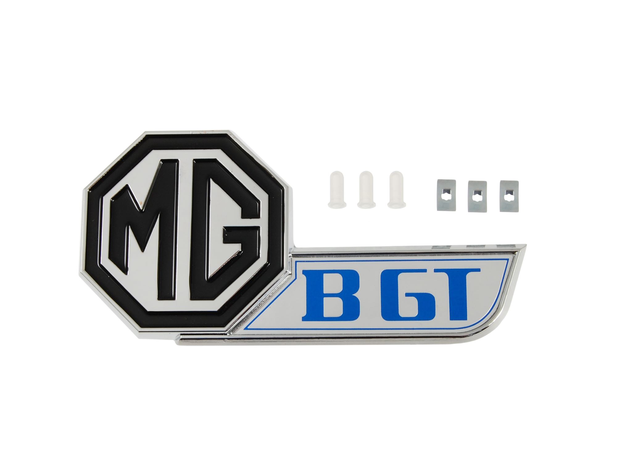 Badge - Tailgate - MG BGT - Silver/Blue - BHH855 | Rimmer Bros