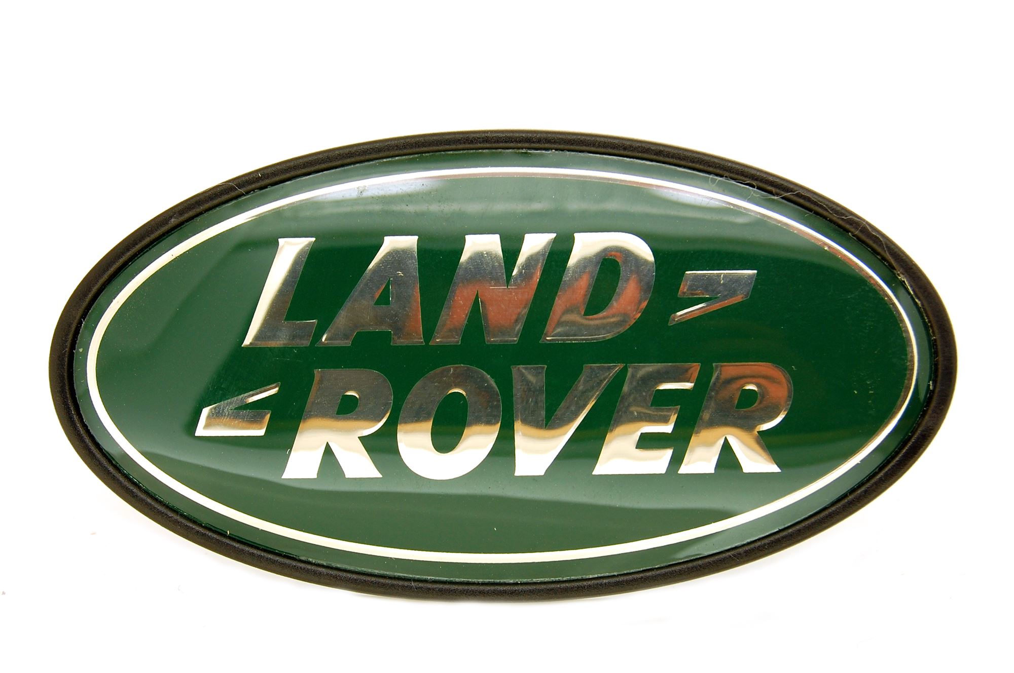 Self Adhesive Land Rover Oval Badge - BTR1047 - Genuine | Rimmer Bros