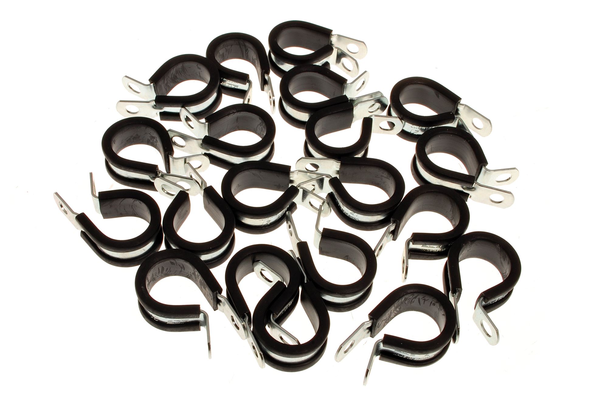 XPart Rubber Lined P Clips - 21mm | Rimmer Bros