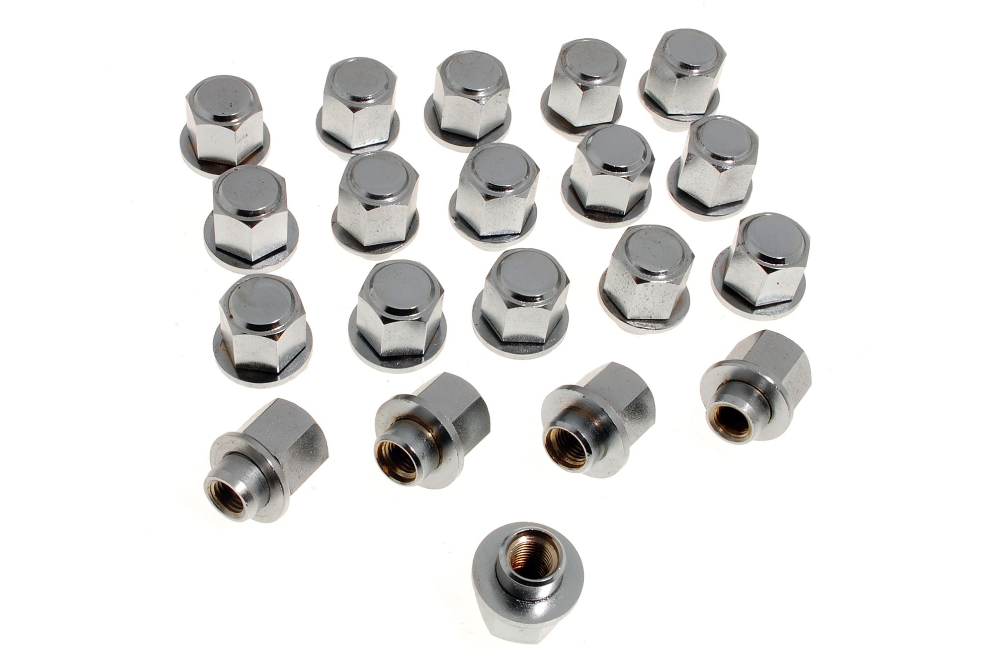Wheel Nut Kit - Remanufactured Chrome for Alloy Wheels - Set of 20 ...