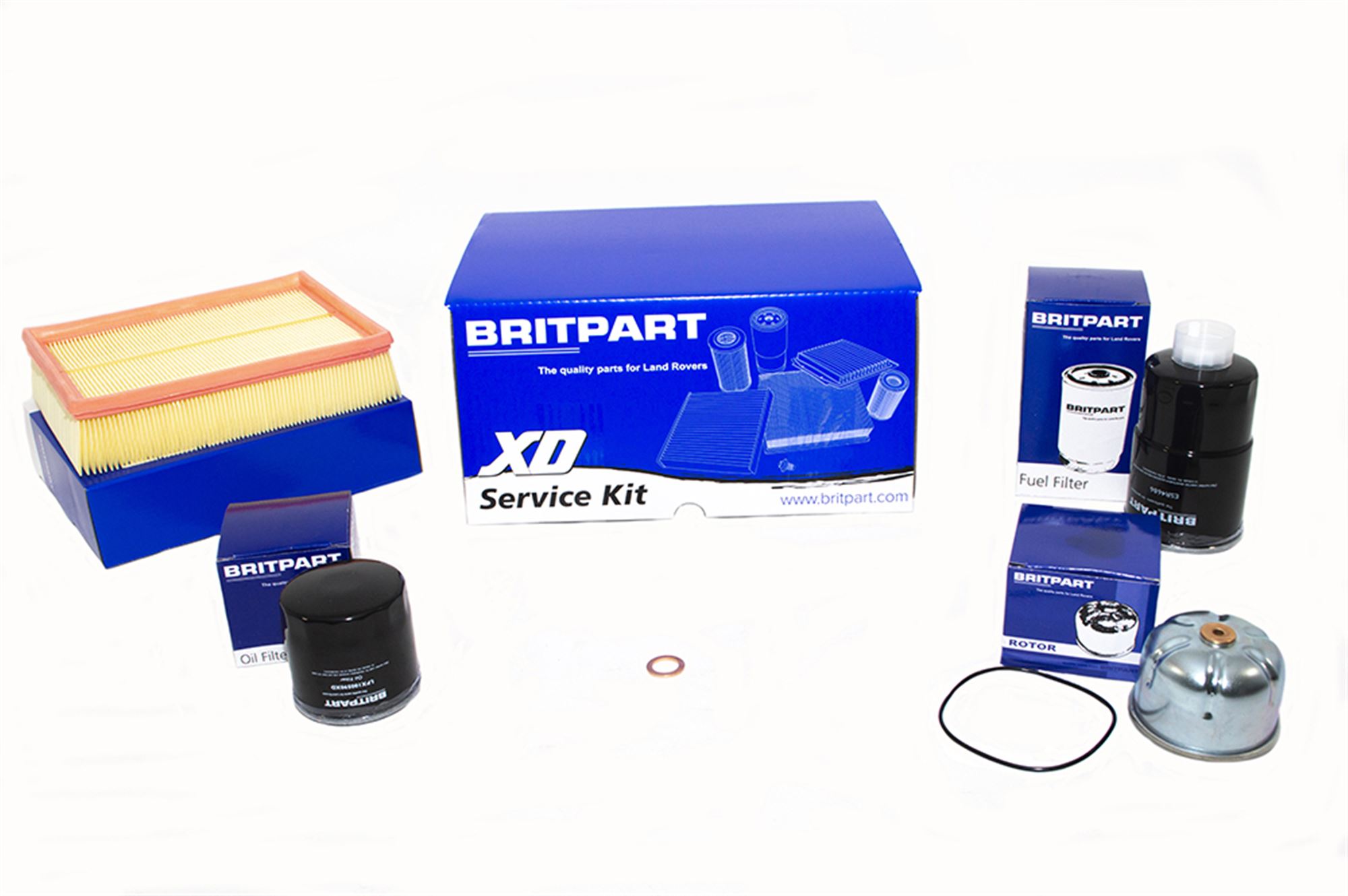 Service Kit TD5 Defender/Discovery 2 Shorter Oil Filter - DA6004XD ...