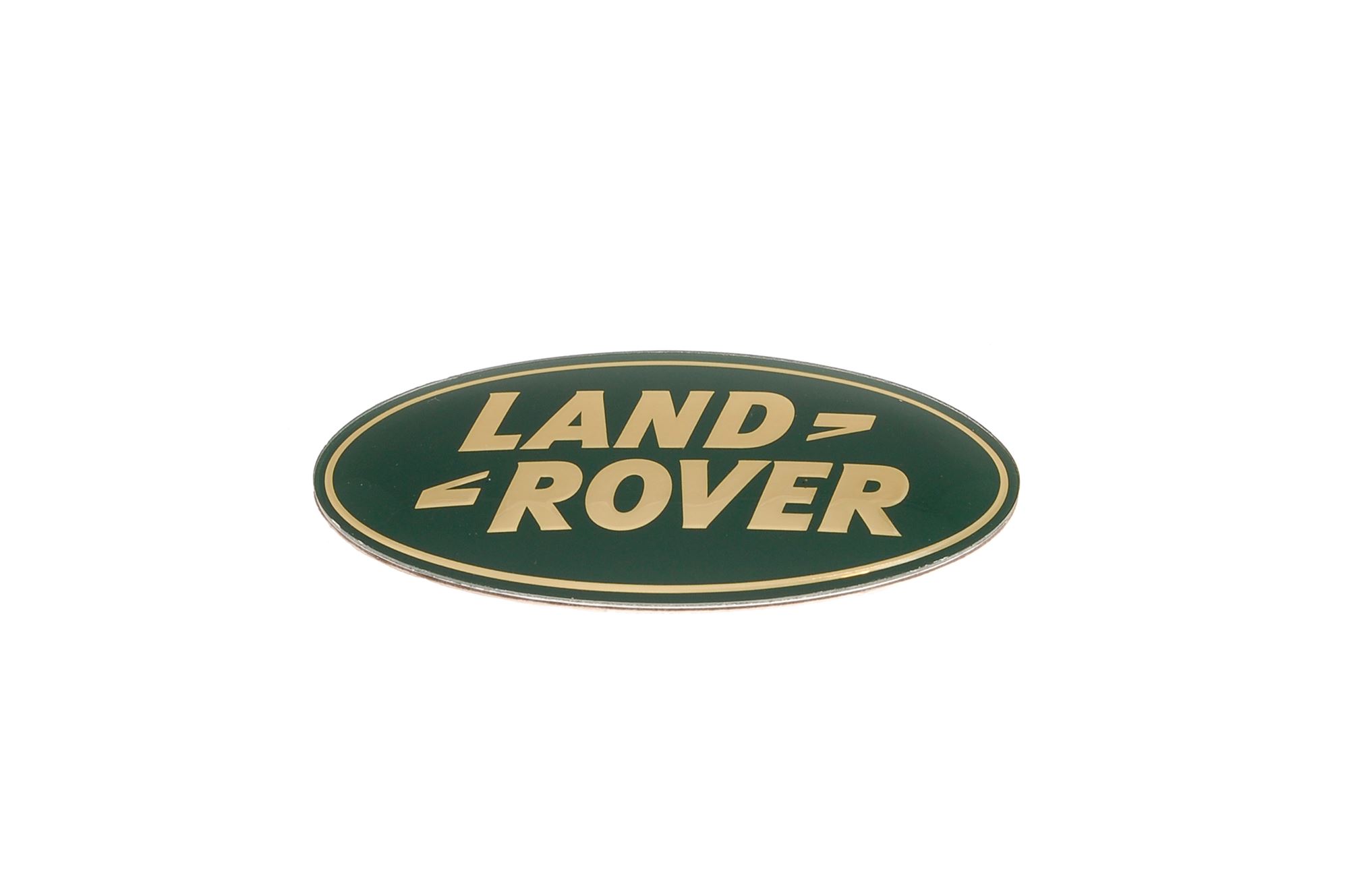 Land Rover Oval Grille Badge - Gold and Green - DAG100330
