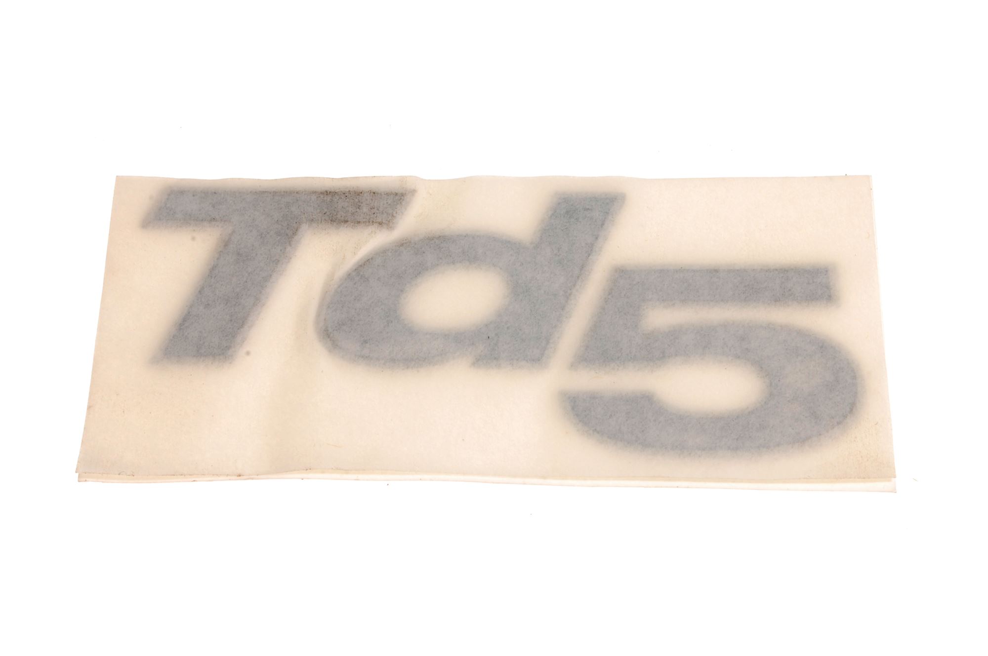 Genuine Land Rover TD5 Badge - Silver - DAM100750MAD | Rimmer Bros