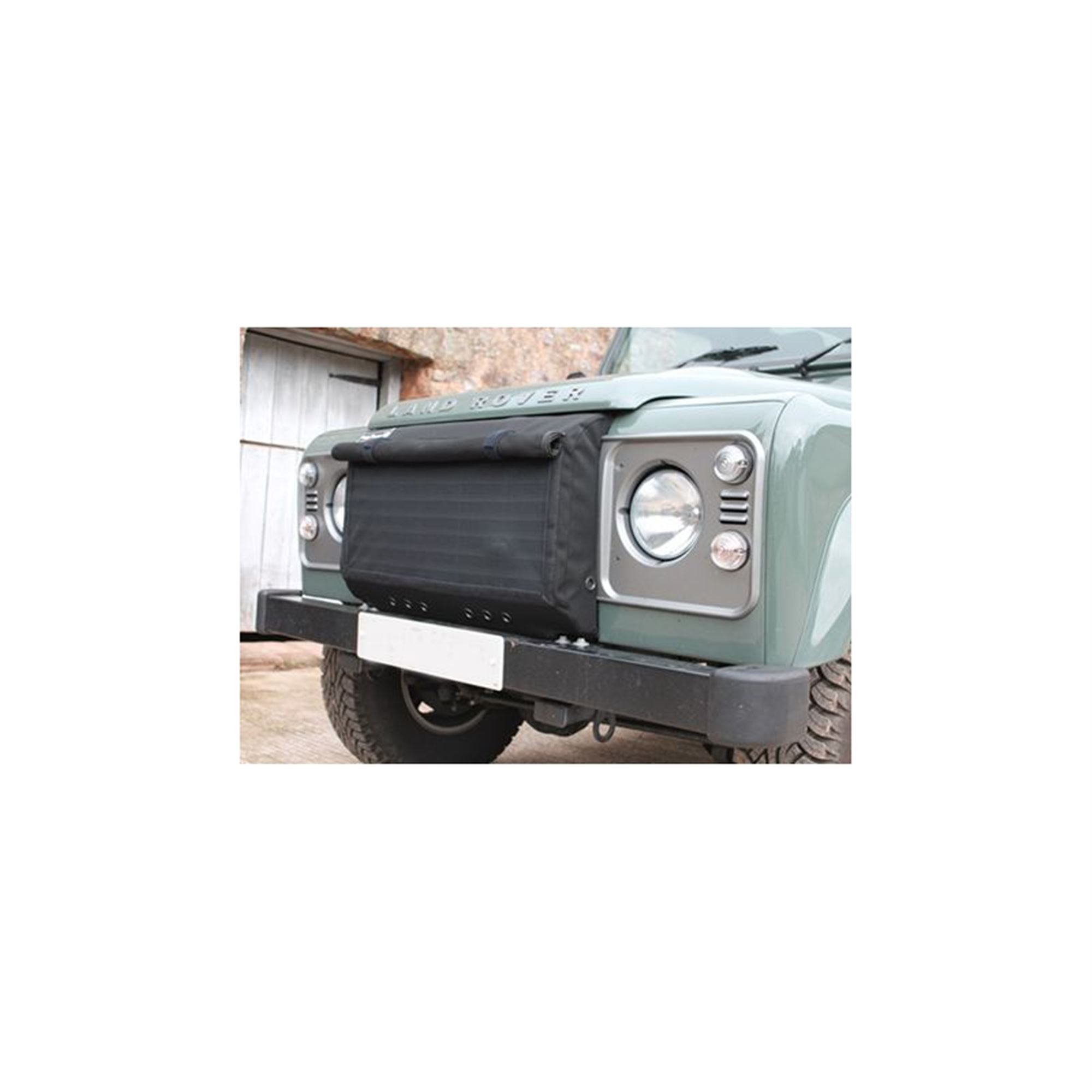 Defender Puma - Radiator Muff Cover - Black/Mesh - EXT2448 - Exmoor ...