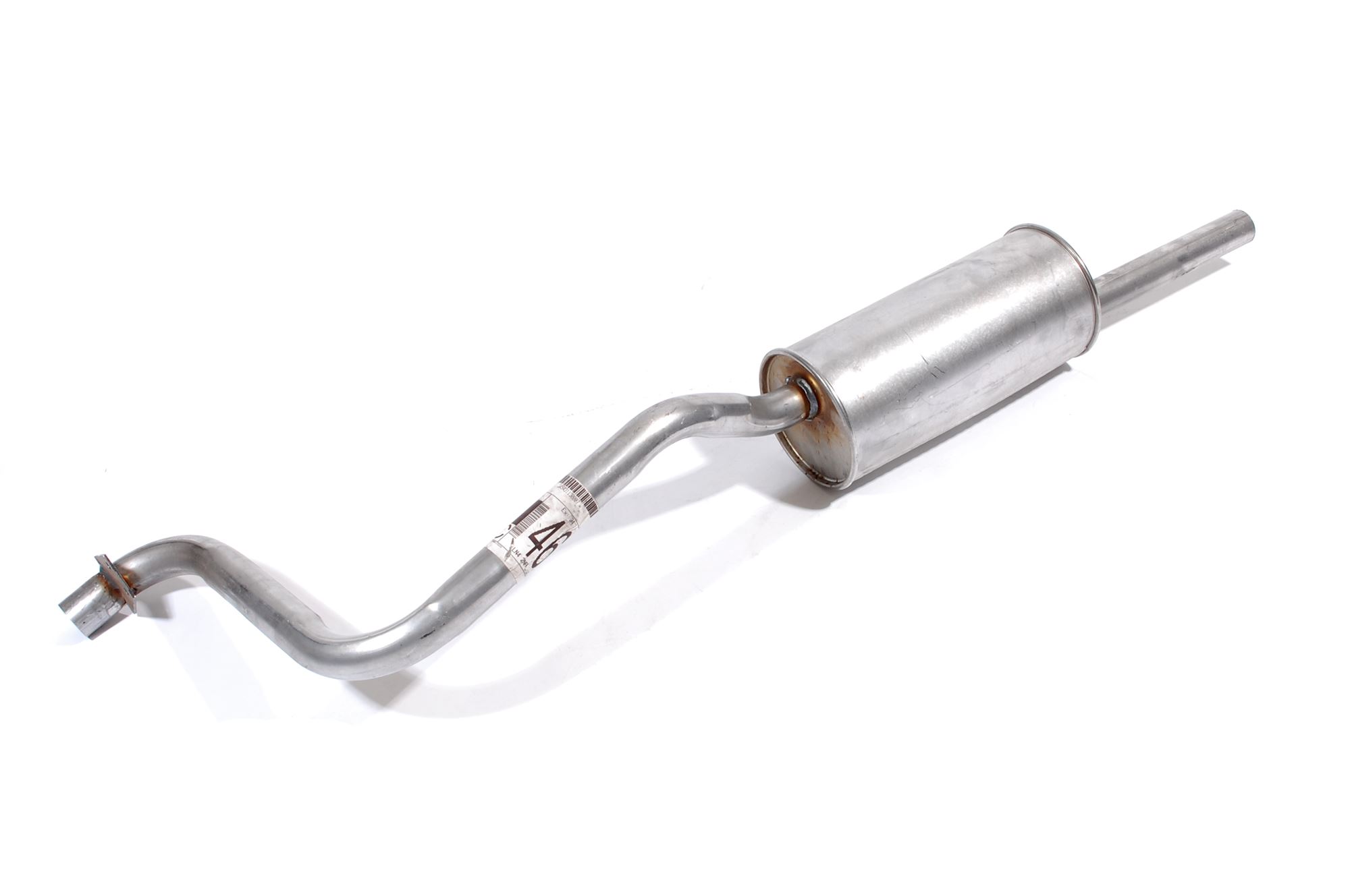 Tail Pipe/Box Assembly - Mild Steel - GEX3673 | Rimmer Bros