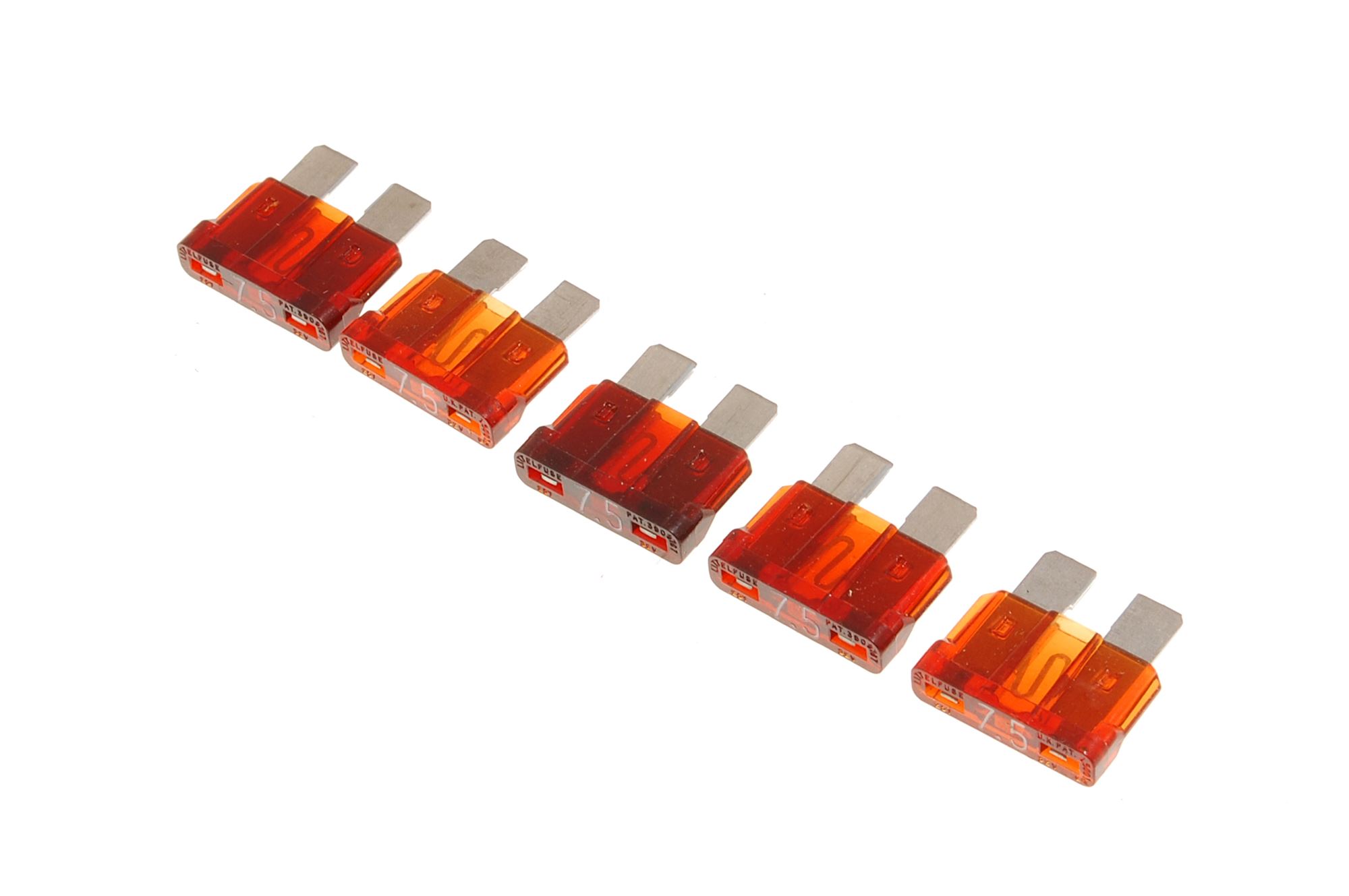 Blade Fuse 7.5 Amp (Pack of 5) - GFS3107 | Rimmer Bros