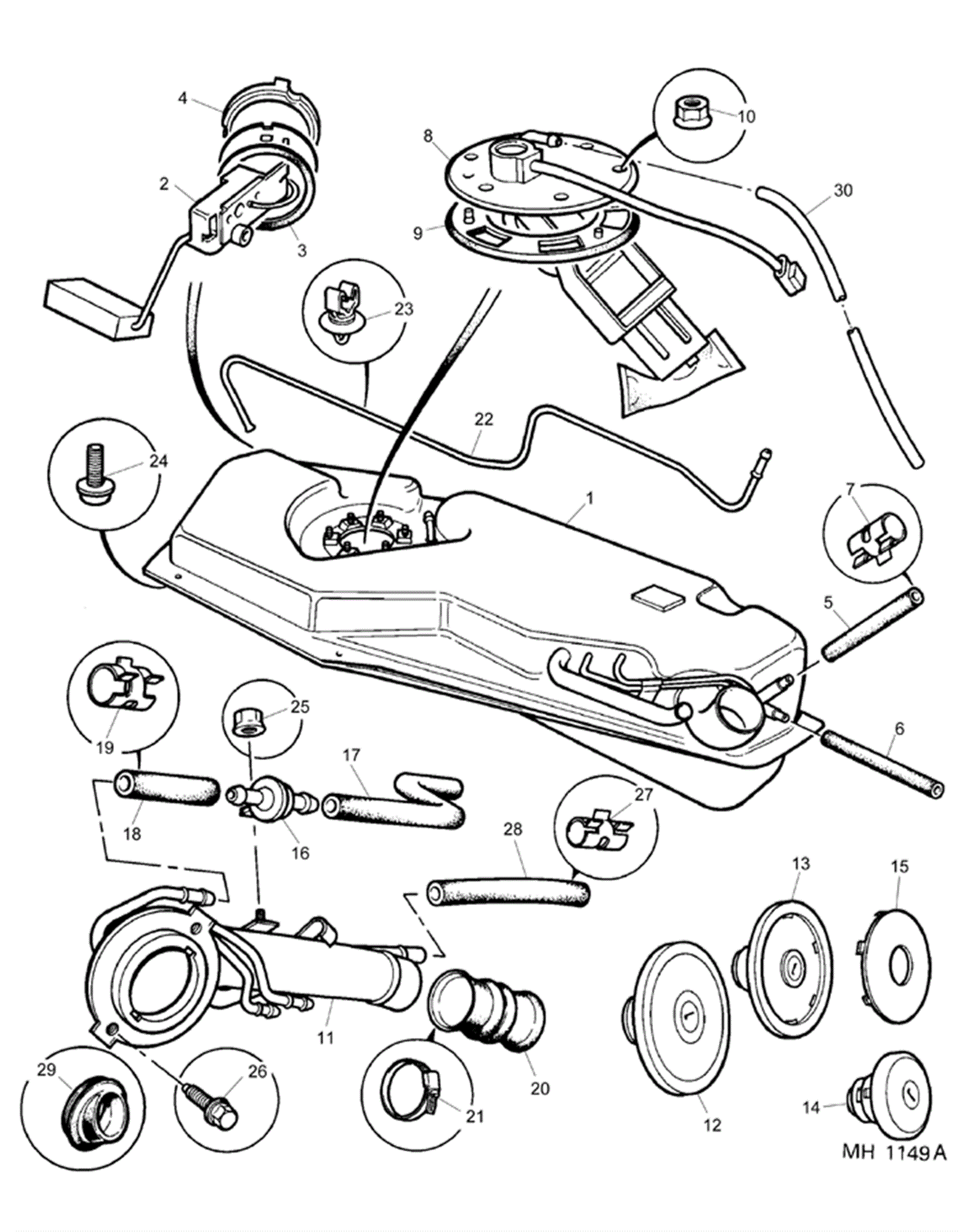 Metro Fuel Tank Assembly | Rimmer Bros